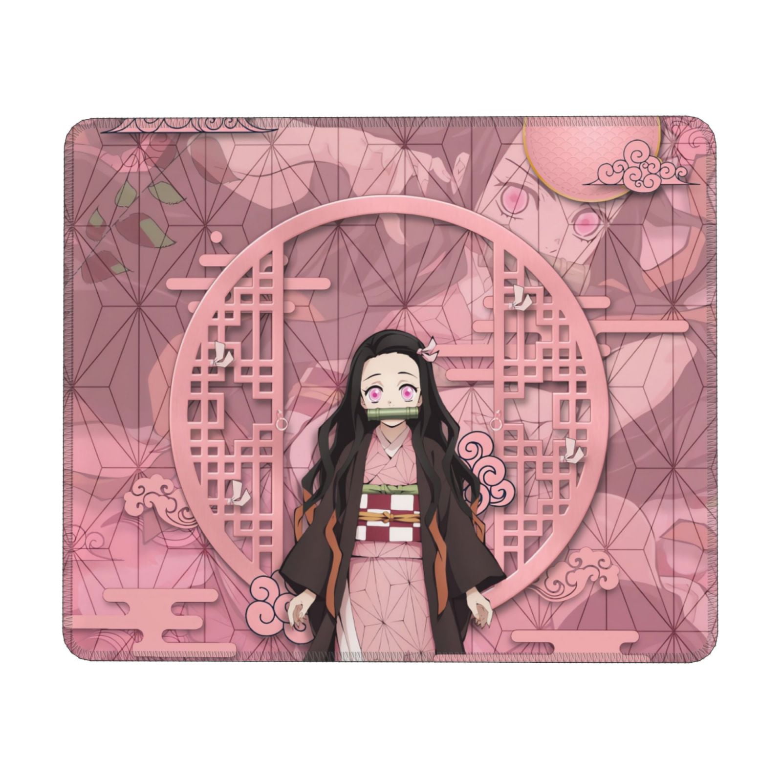 Demon Slayer Nezuko Desk Mat, Gaming Mouse Pad Mat with Non-Slip Base ...