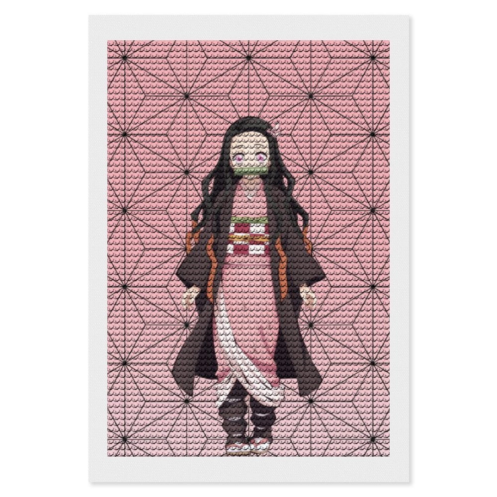 Demon Slayer Nezuko Diamond Art Kits for Adults - 5D Diamond Art Kits ...