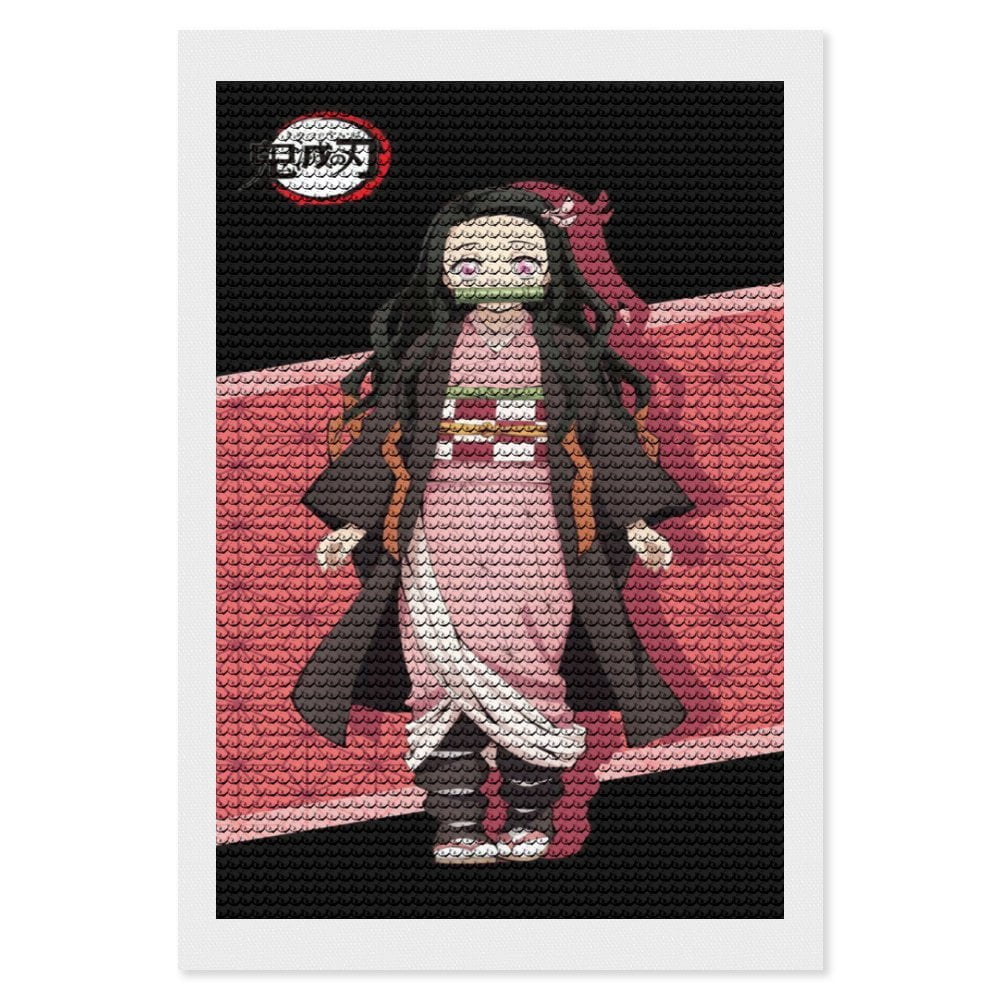 Demon Slayer Nezuko Diamond Art Kits for Adults - 5D Diamond Art Kits ...
