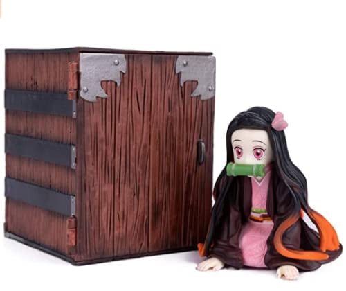Demon Slayer Nezuko Figure Anime Figurine with Box Kimetsu no Yaiba ...