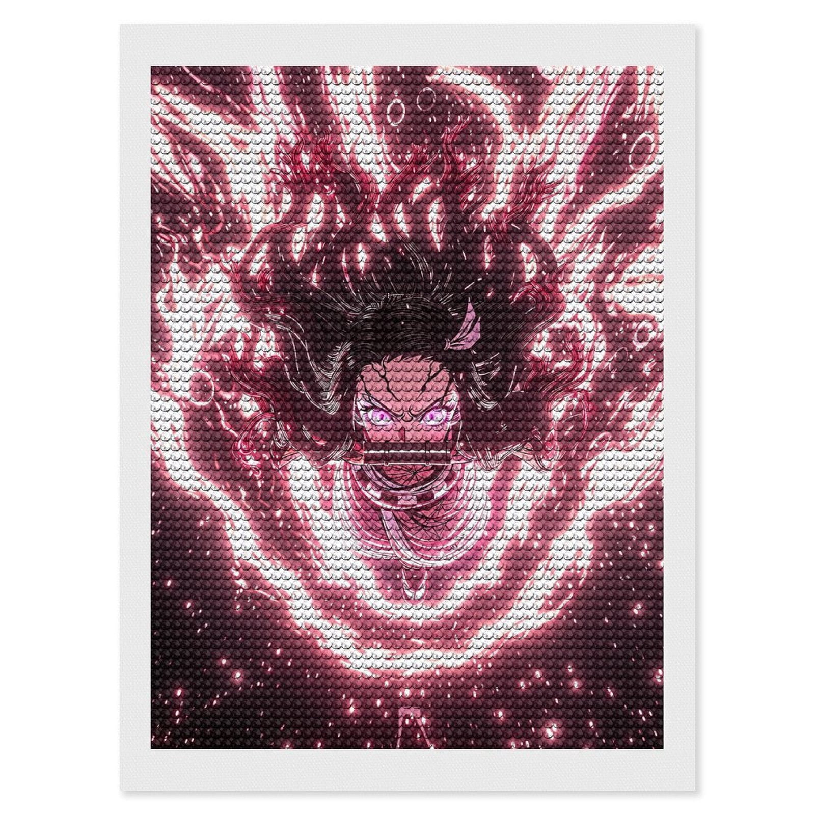 Demon Slayer Nezuko Kamado Diamond Art Kits for Adults 5D Diamond Art ...