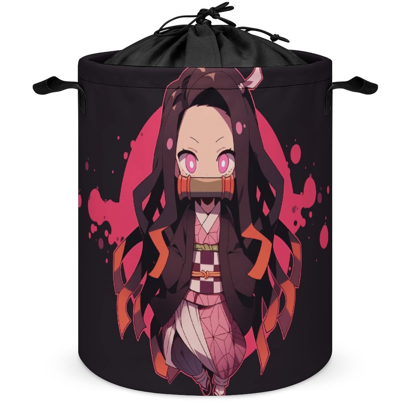 Demon Slayer Nezuko Kamado Laundry Basket Foldable Collapsible Laundry ...