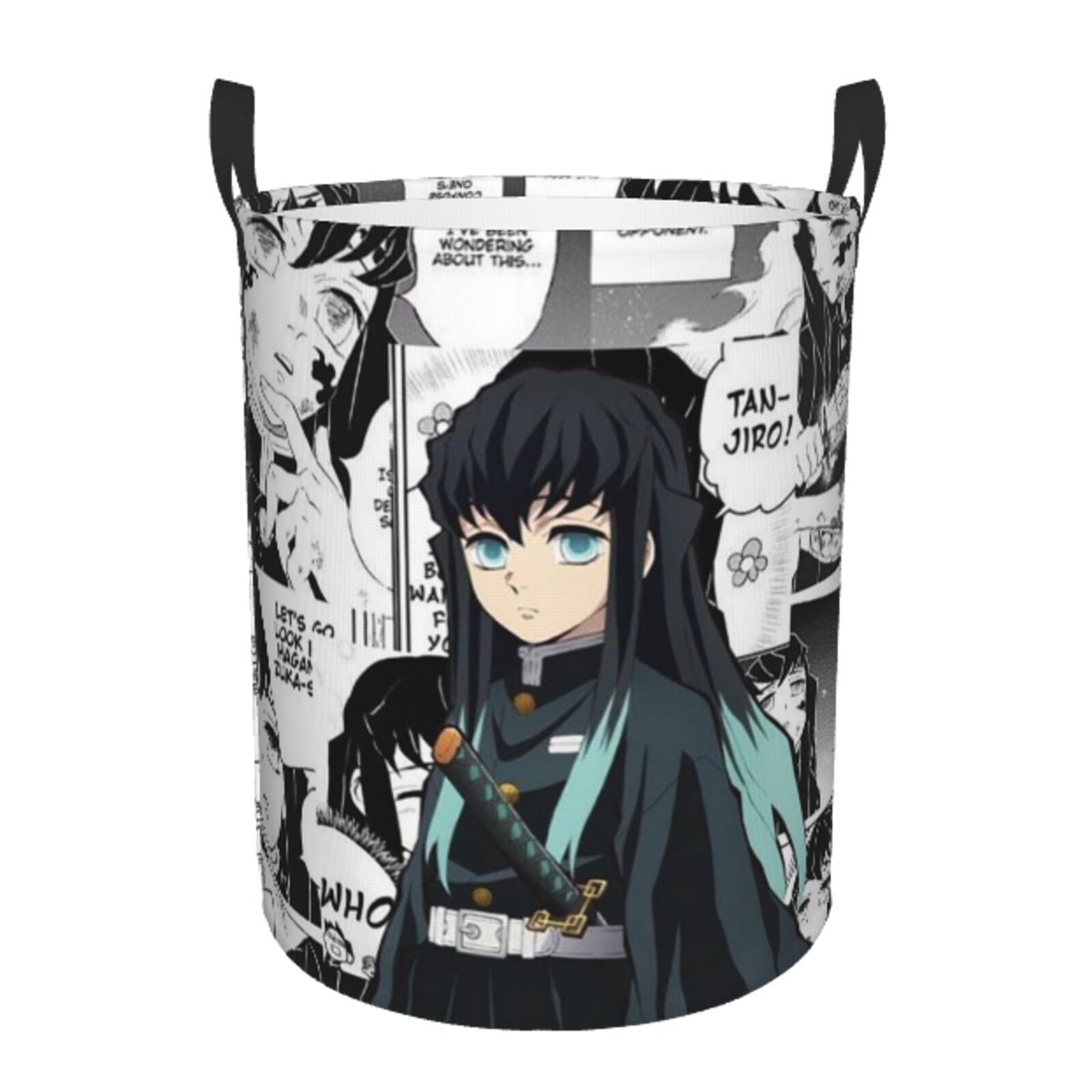 Demon Slayer Nezuko Kamado Laundry Hamper Basket with Handles ...