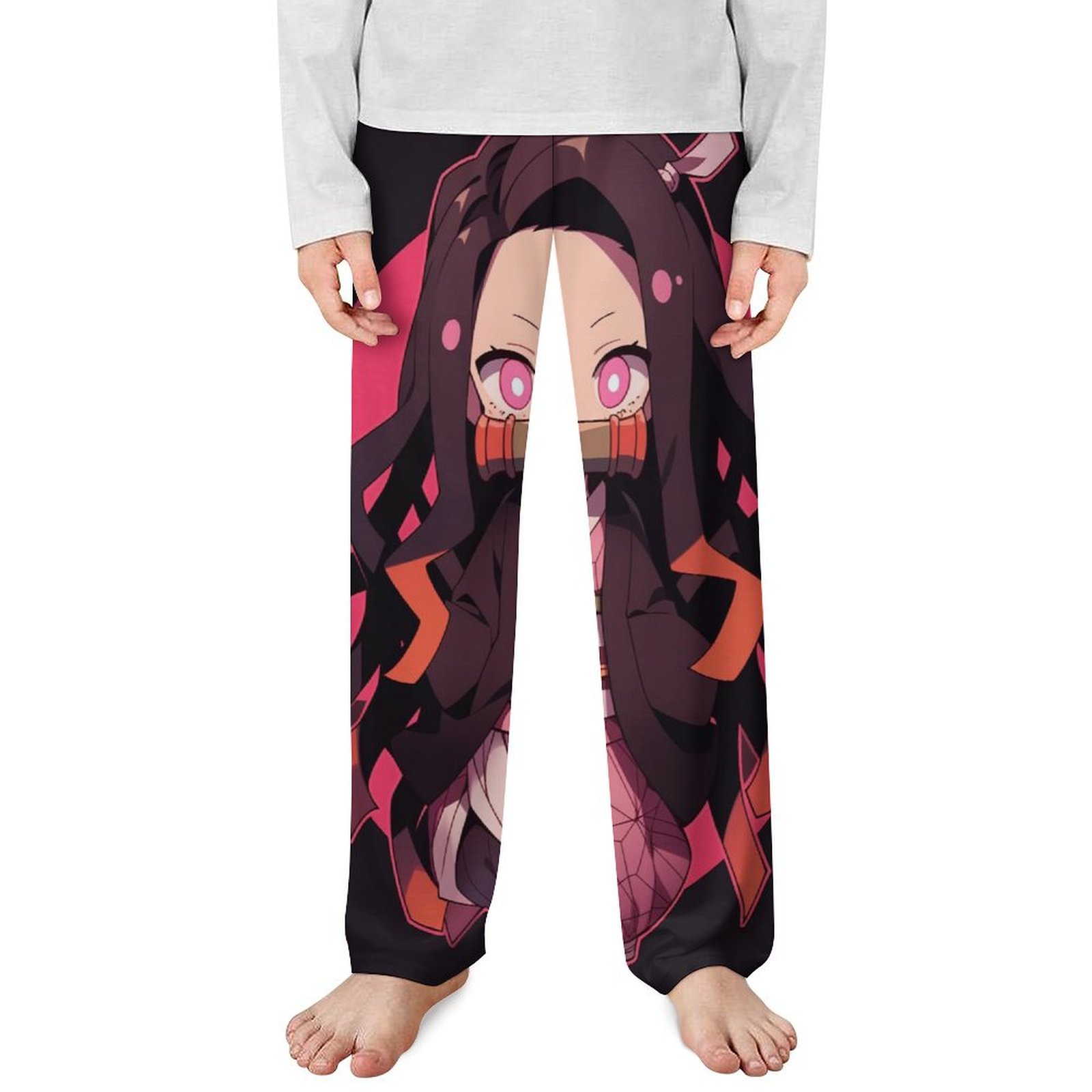 Demon Slayer Nezuko Kamado Soft Pajamas For Kids Comfy Cozy Lounge ...