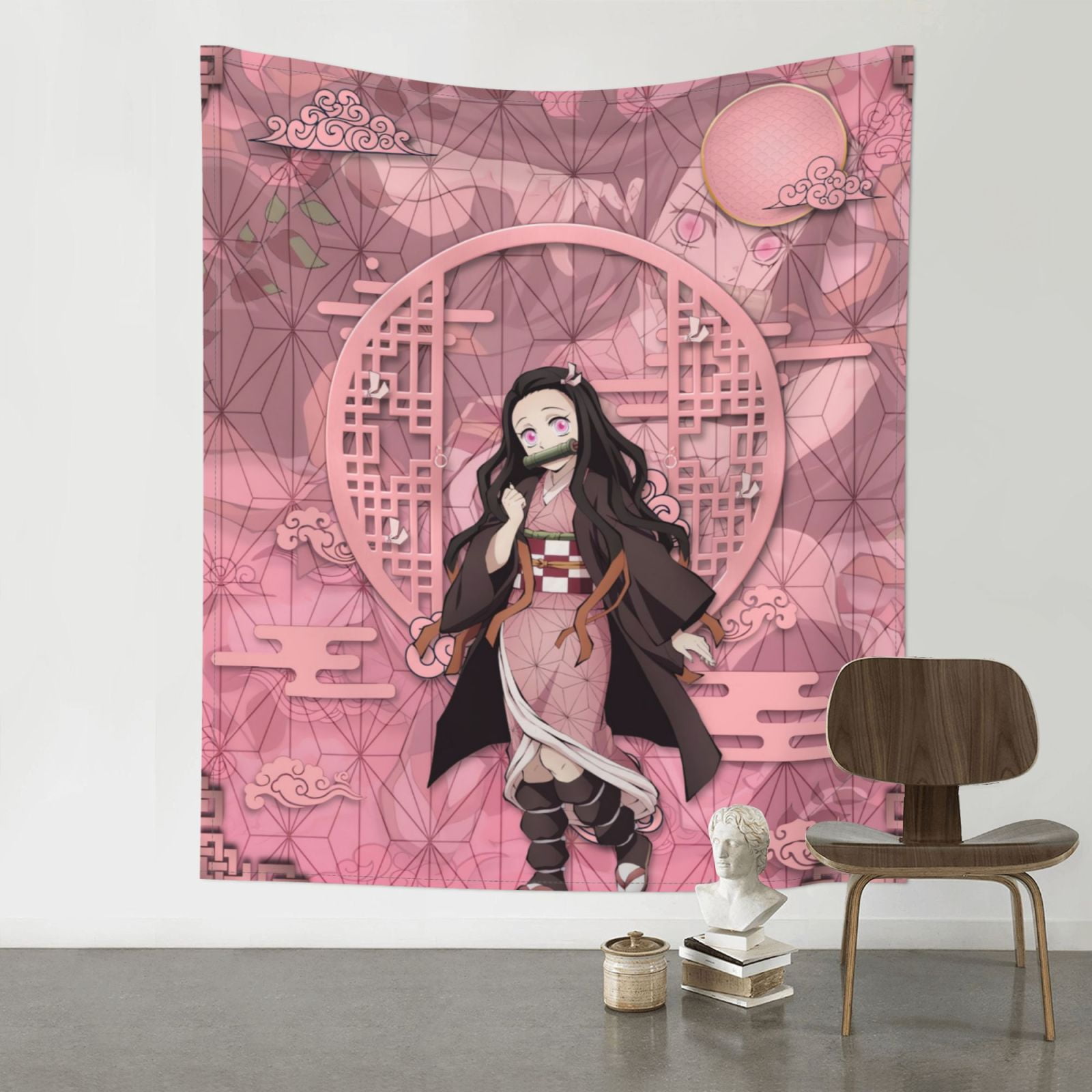 Demon Slayer Nezuko Kamado Tapestry Wall Hanging Wall Art Decor Wall ...