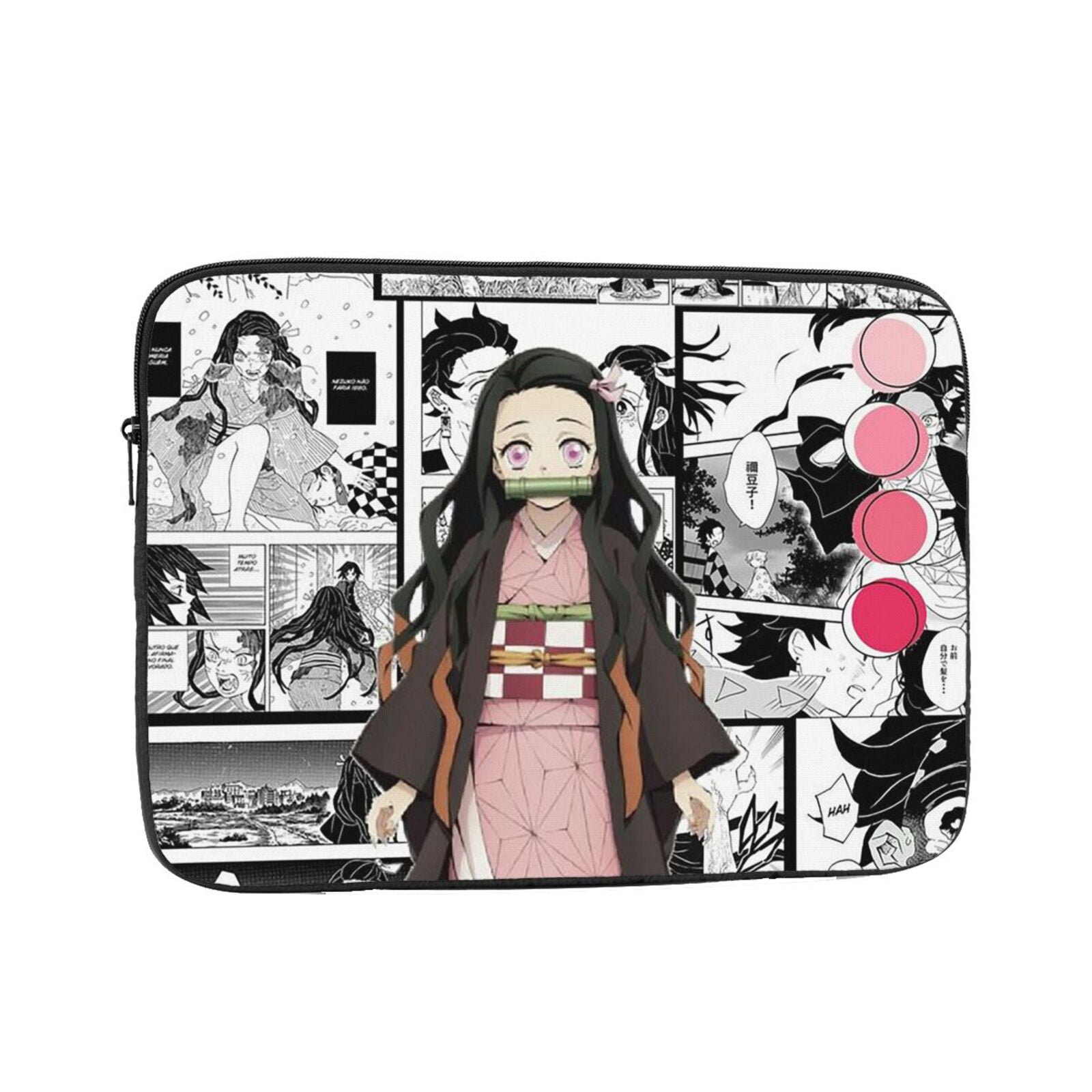 Demon Slayer Nezuko Laptop Sleeve Case 15 inch Laptop Bags Notebook ...