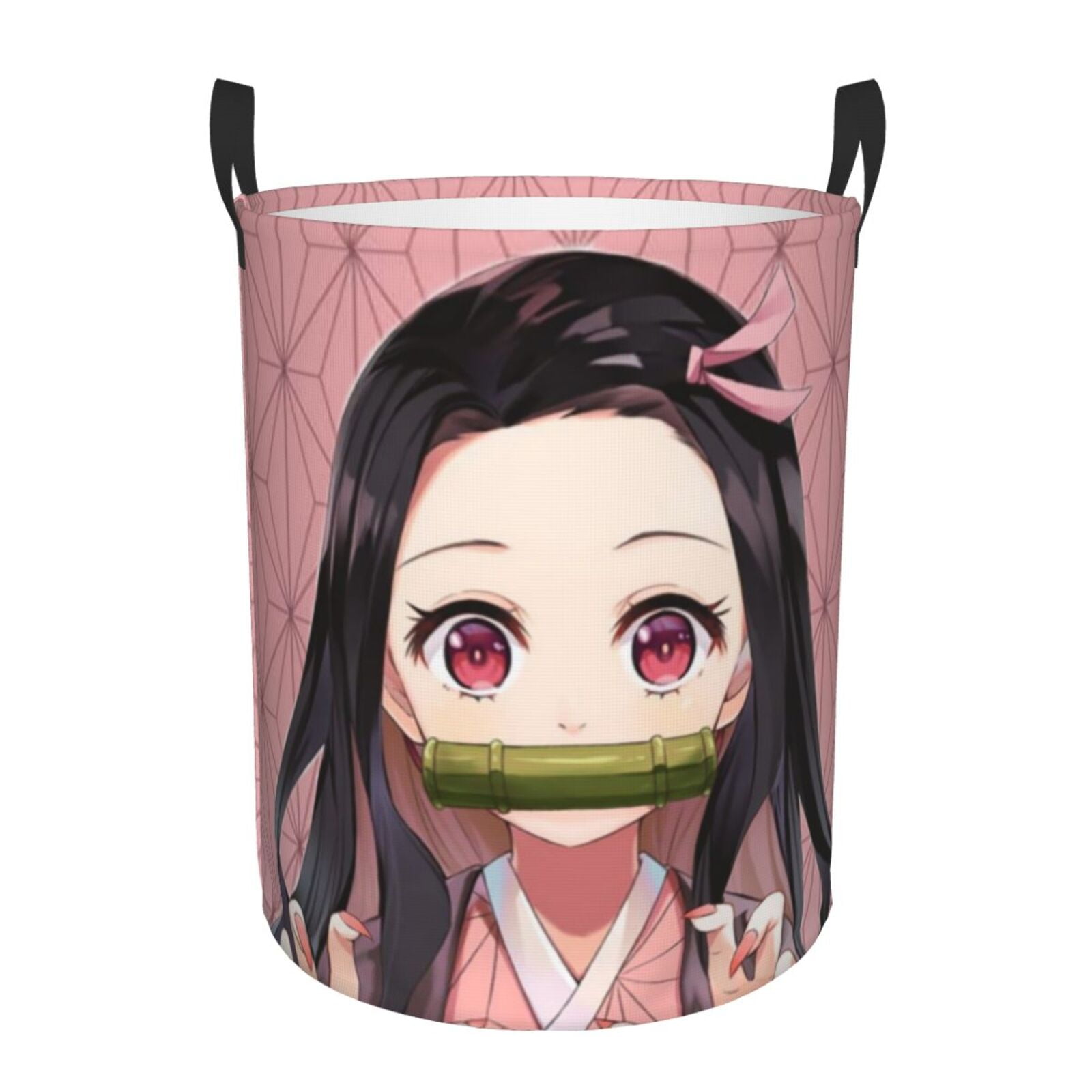 Demon Slayer Nezuko Large Laundry Hamper, Collapsible Laundry Basket ...