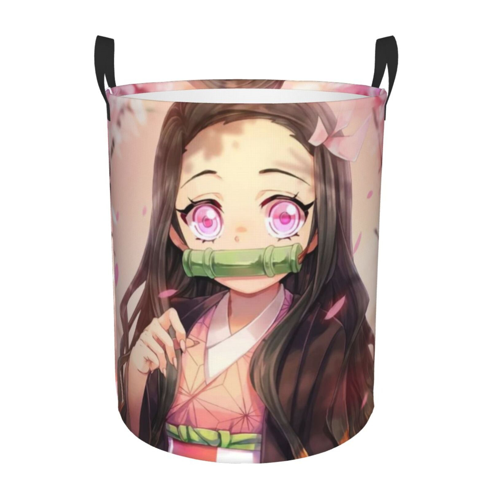 Demon Slayer Nezuko Large Laundry Hamper, Collapsible Laundry Basket ...