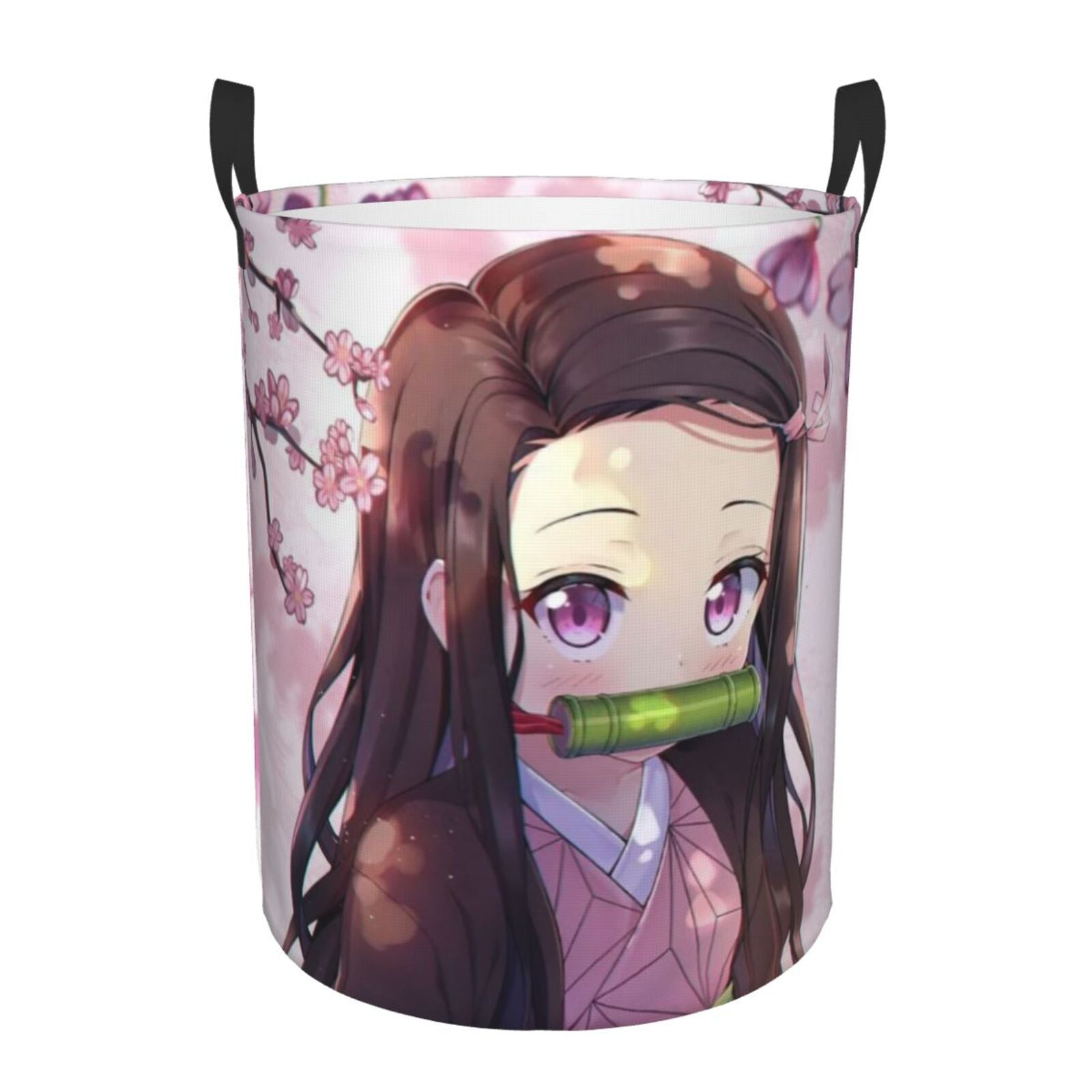 Demon Slayer Nezuko Large Laundry Hamper, Collapsible Laundry Basket ...