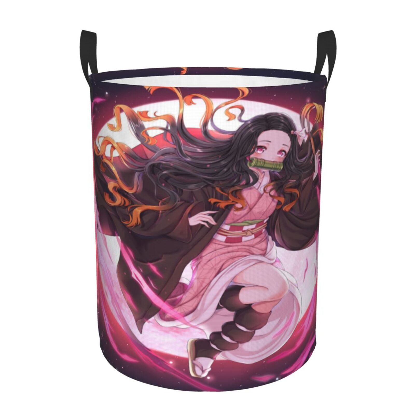 Demon Slayer Nezuko Laundry Hamper Laundrys Basket Waterproof Durable ...