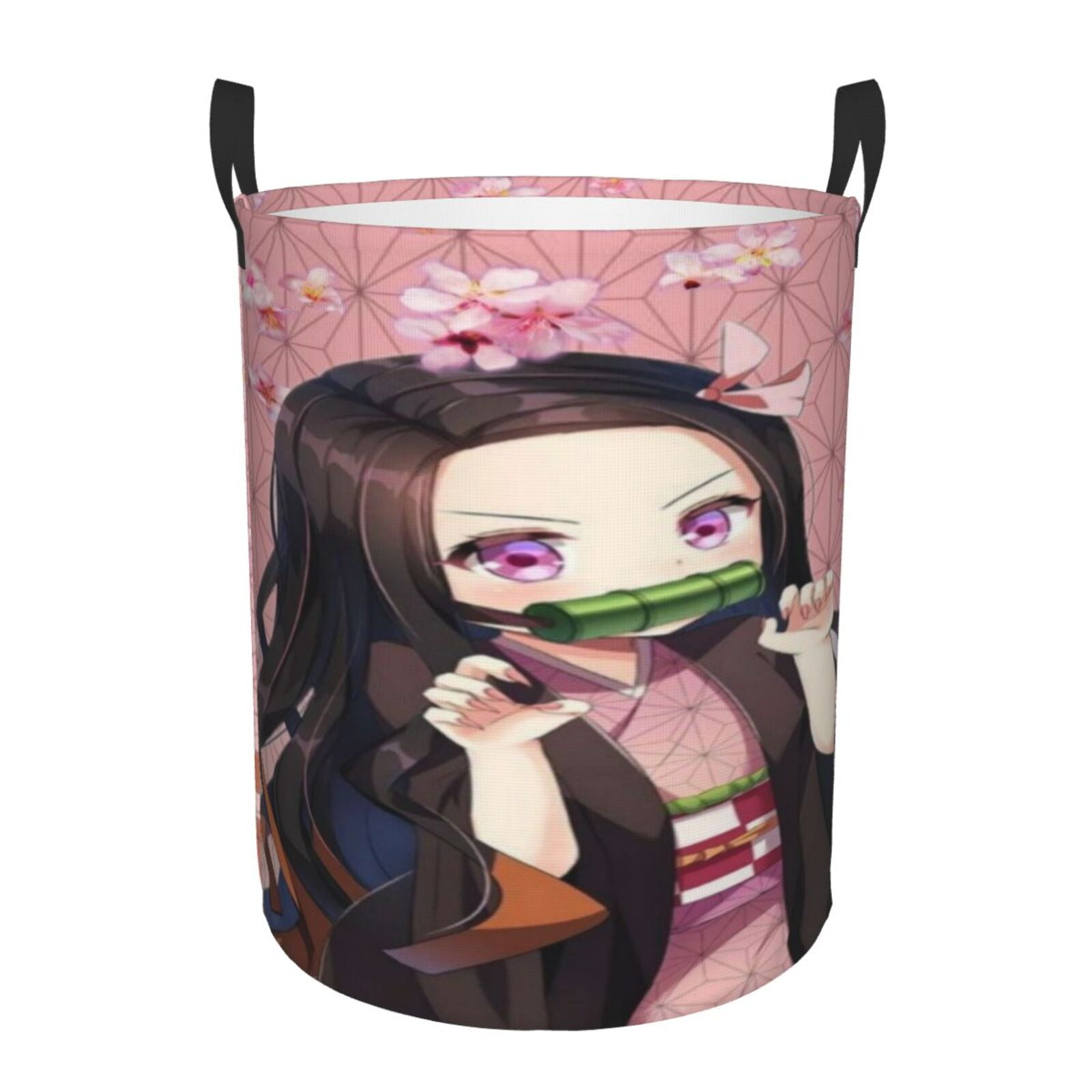 Demon Slayer Nezuko Laundry Hamper Laundrys Basket Waterproof Durable ...