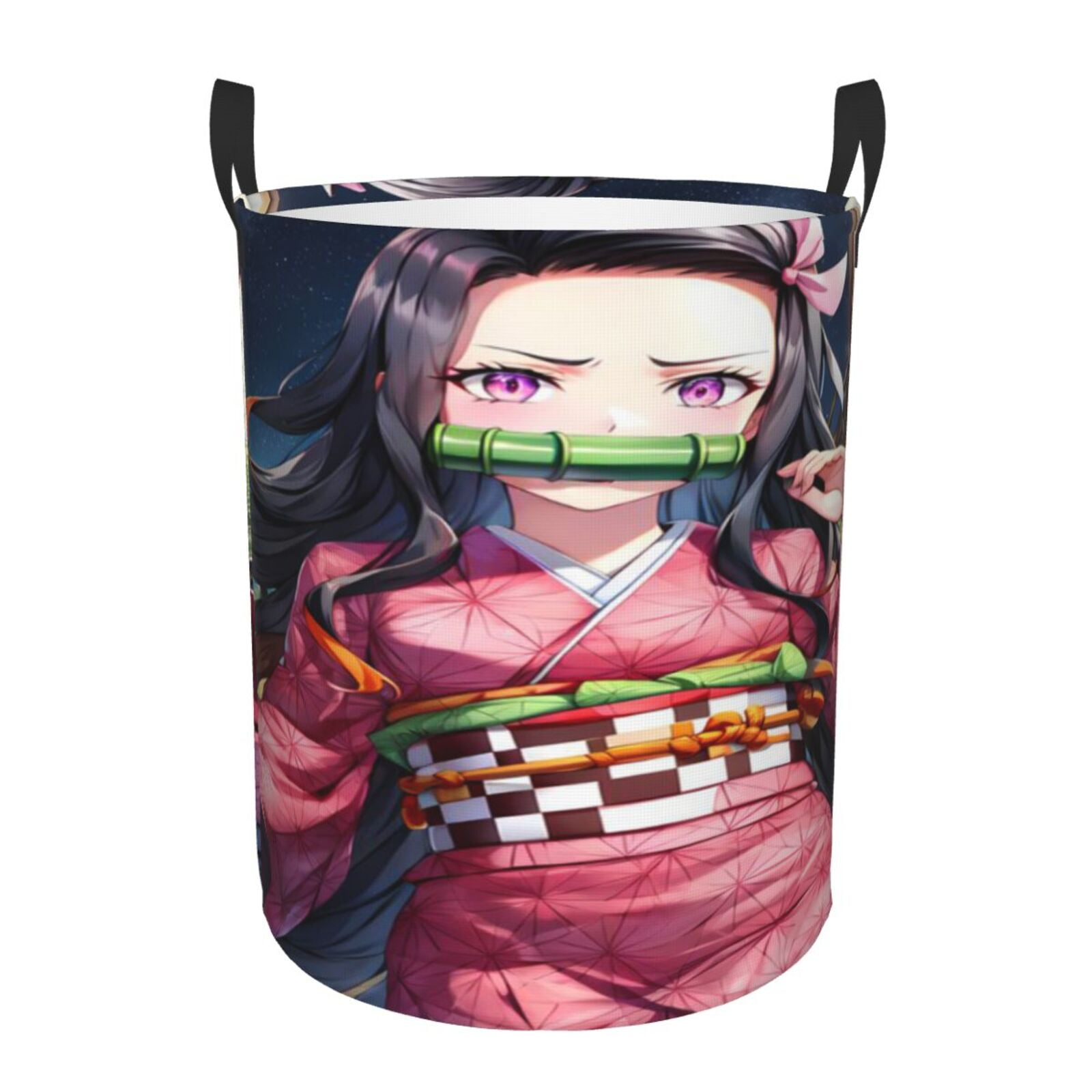 Demon Slayer Nezuko Laundry Hamper Laundrys Basket Waterproof Durable ...