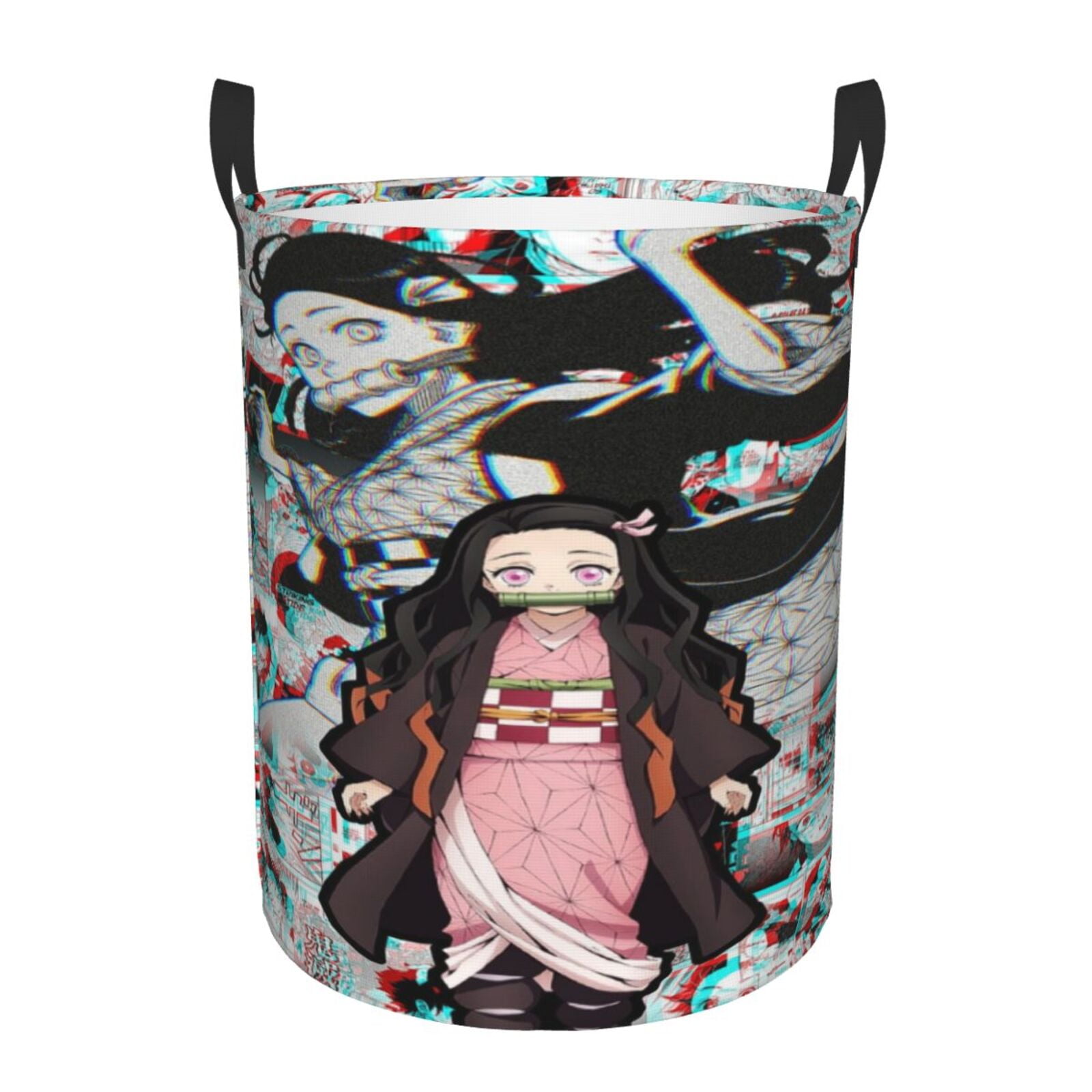 Demon Slayer Nezuko Laundry Hamper Laundrys Basket Waterproof Durable ...