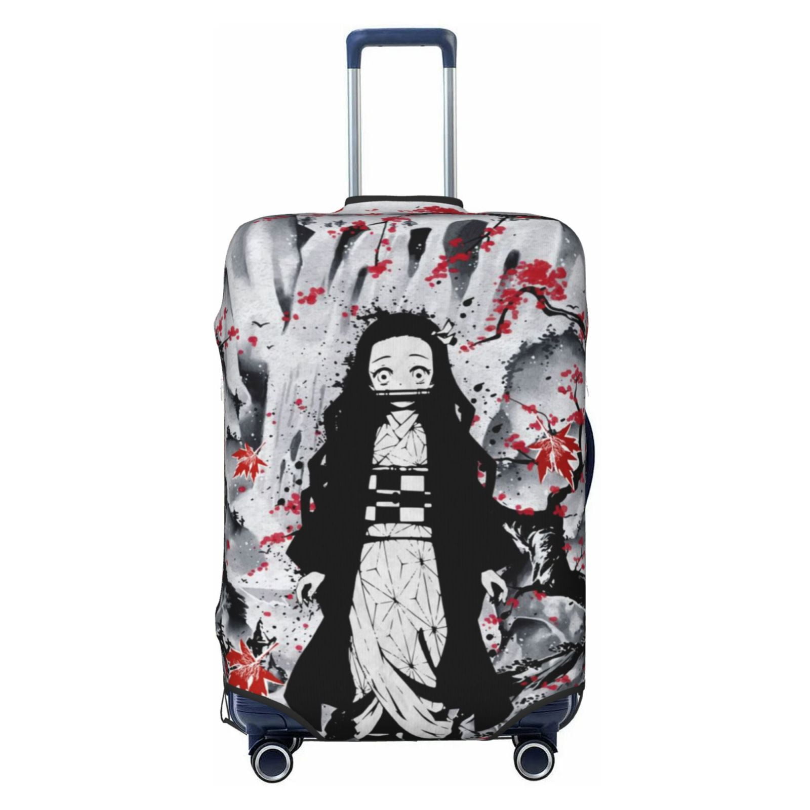 Demon Slayer Nezuko Luggage Cover Washable Suitcase Covers Protector ...