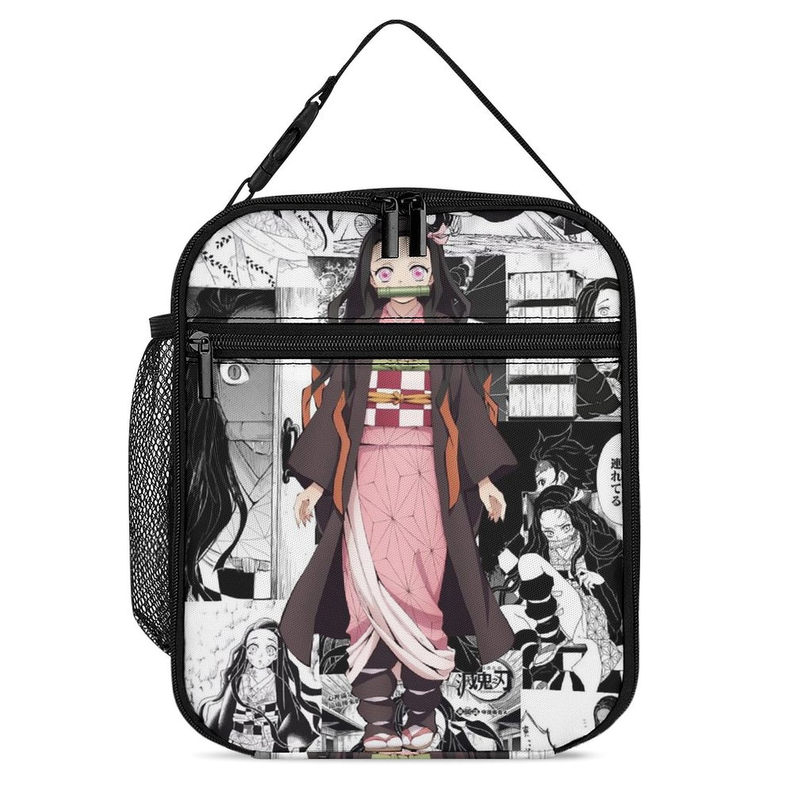 Demon Slayer Nezuko Lunch Bag Insulated, Lunch Box Bag, Reusable Lunch ...
