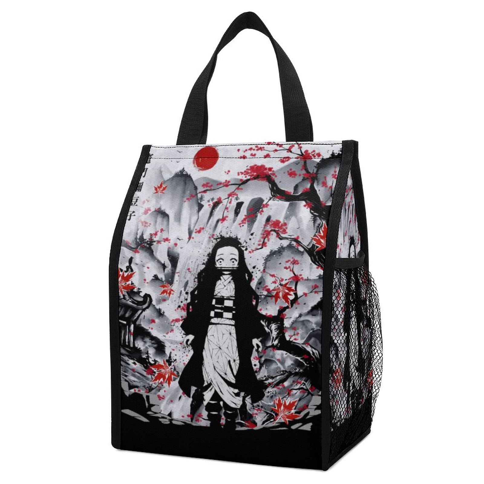 Demon Slayer Nezuko Lunch Bag Insulated, Lunch Box Bag, Reusable Lunch ...