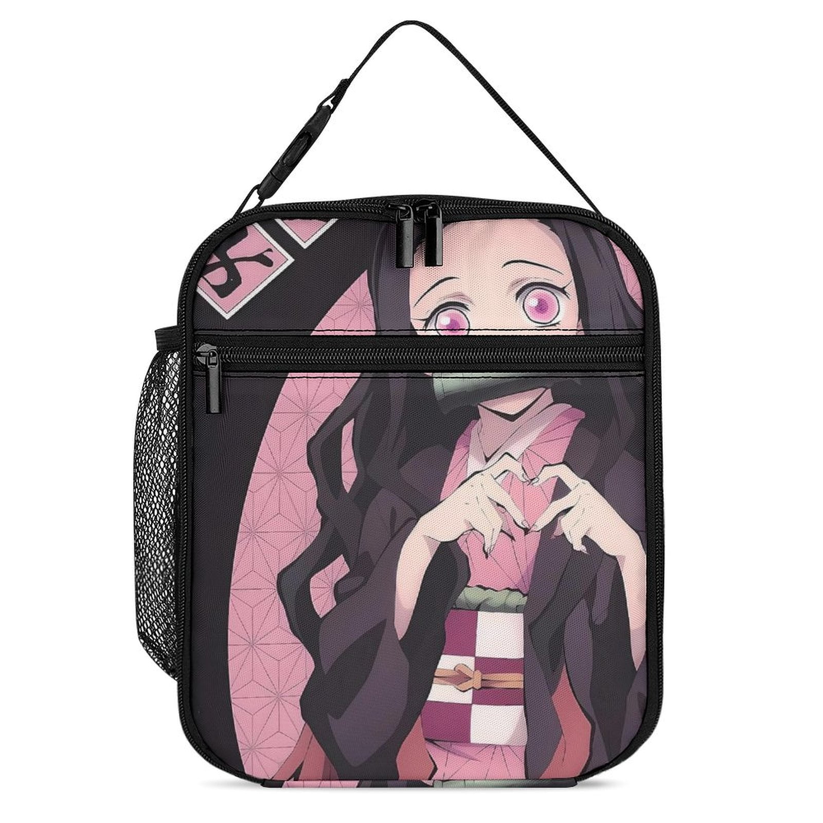 Demon Slayer Nezuko Lunch Bag, Insulated Lunch Tote for Women Men Large ...