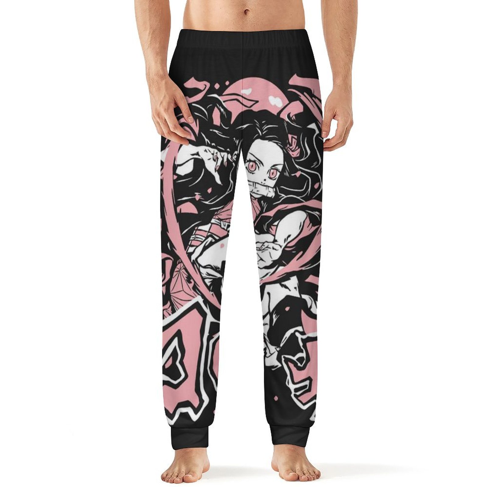 Demon Slayer Nezuko Men's Pajama Pants Bottoms Fashion Daily Cozy ...