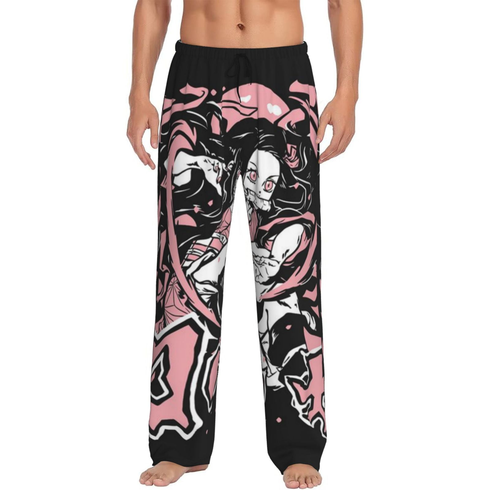 Demon Slayer Nezuko Men's Pajama Pants Fashion Cozy Daily Lounge ...