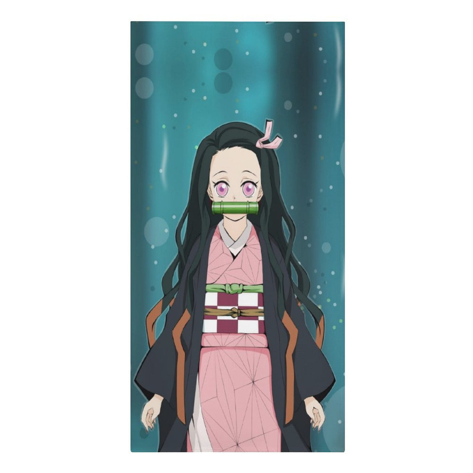 Demon Slayer Nezuko Microfiber Beach Towel, Oversized Sand Free Travel ...
