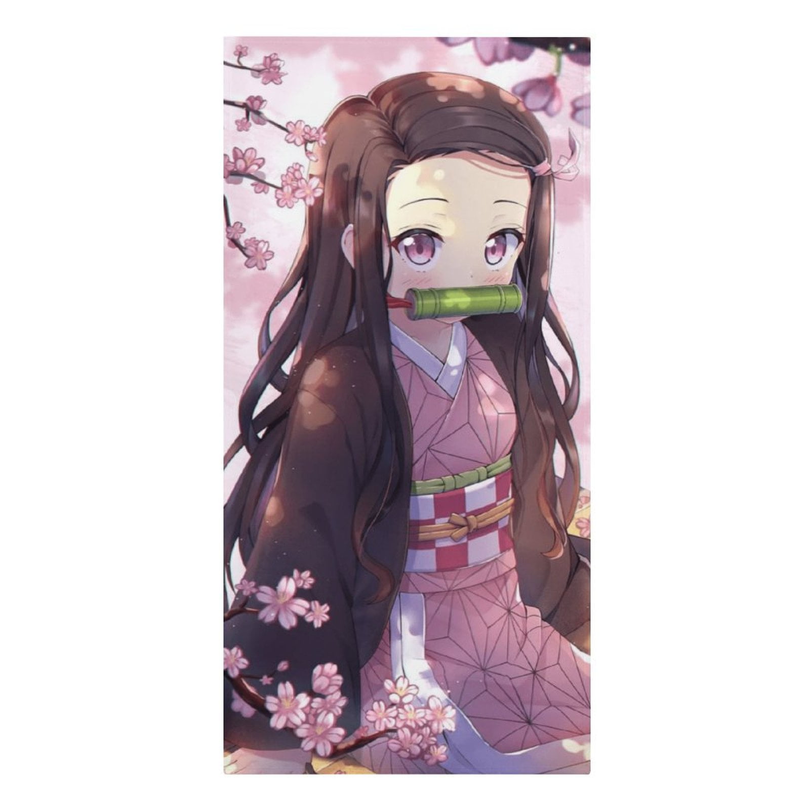 Demon Slayer Nezuko Microfiber Beach Towel, Oversized Sand Free Travel ...
