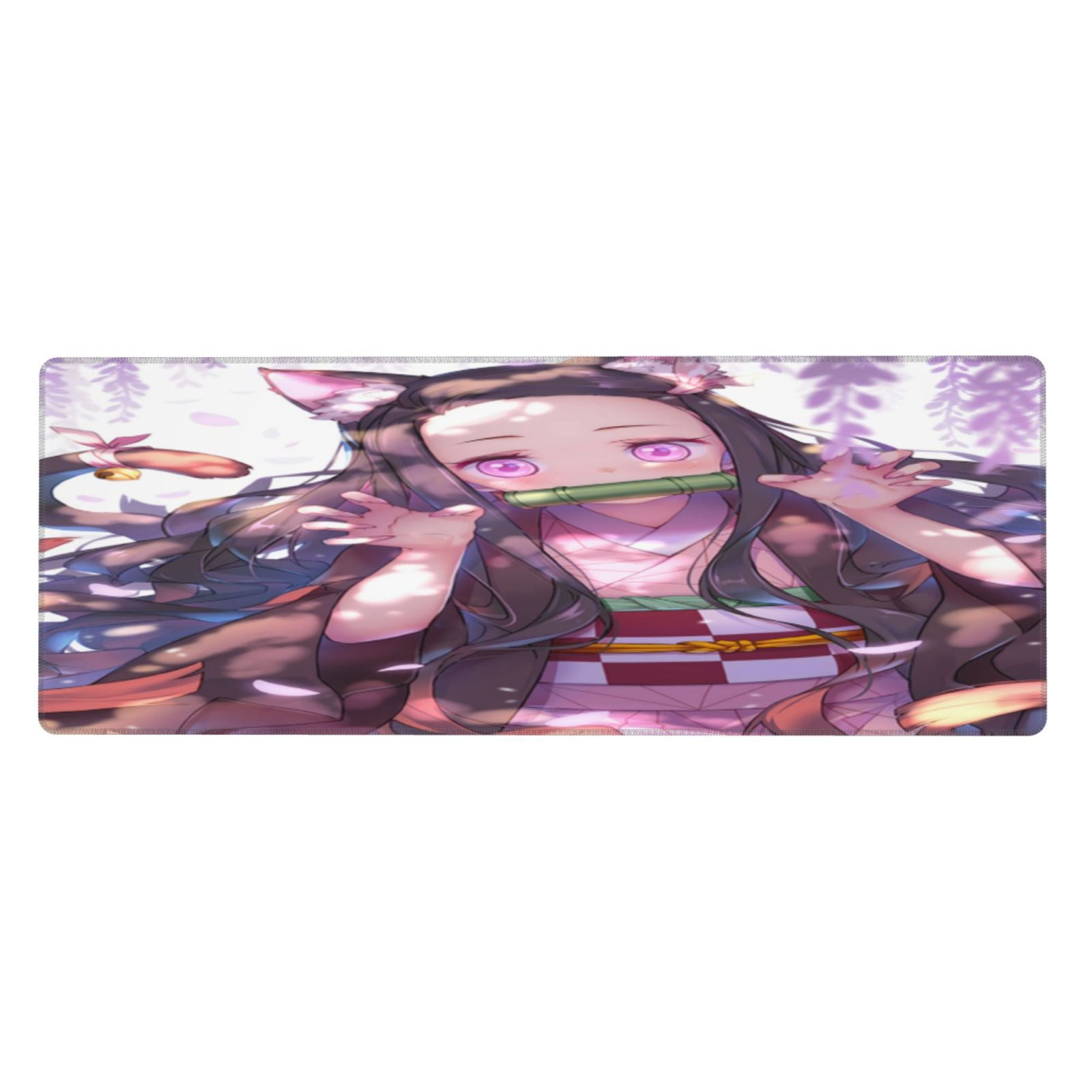 Demon Slayer Nezuko Mouse Pad Desk Mat Large Keyboard Pad Non-Slip ...