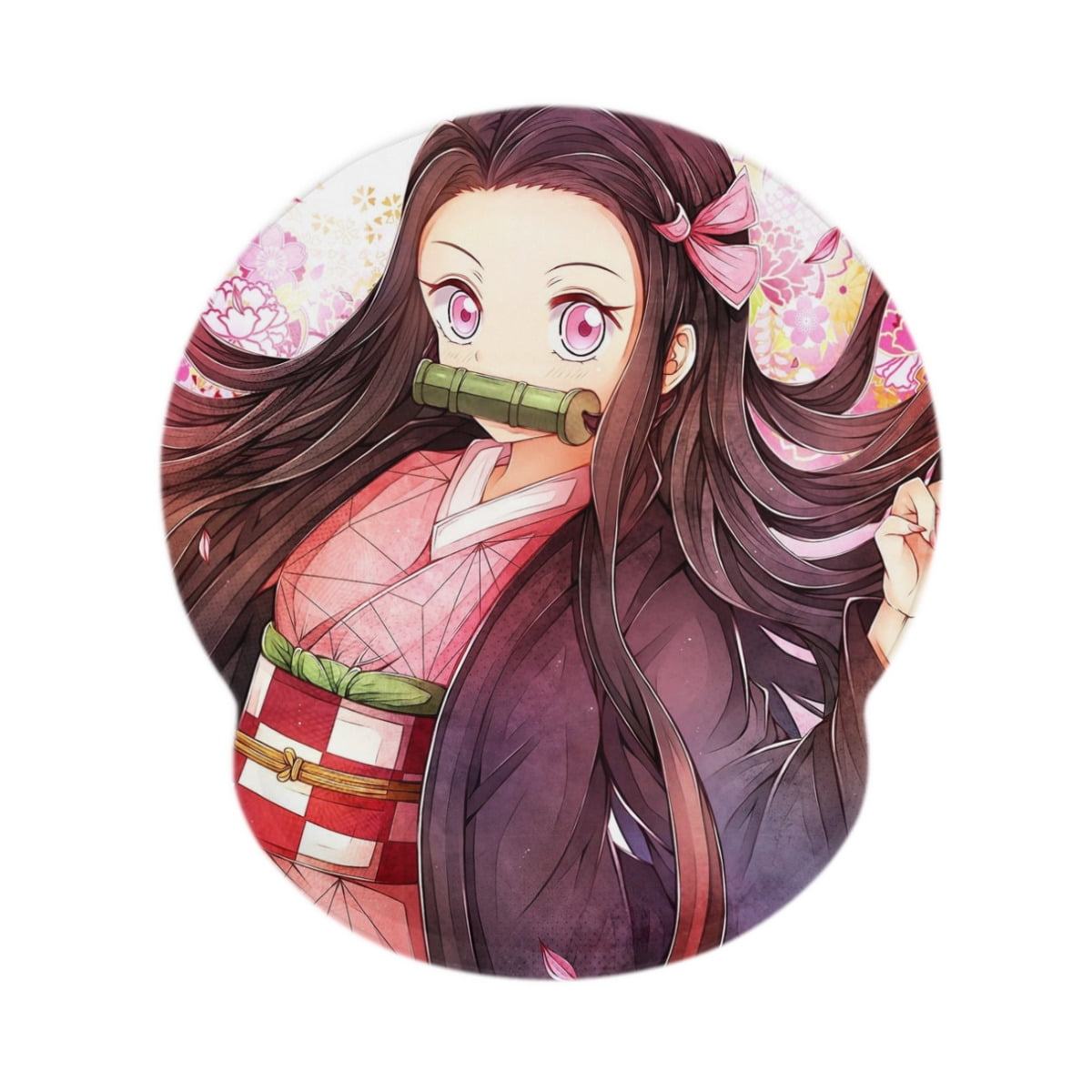 Demon Slayer Nezuko Mouse Pad Wrist Support Game Accessory Pad Cute ...