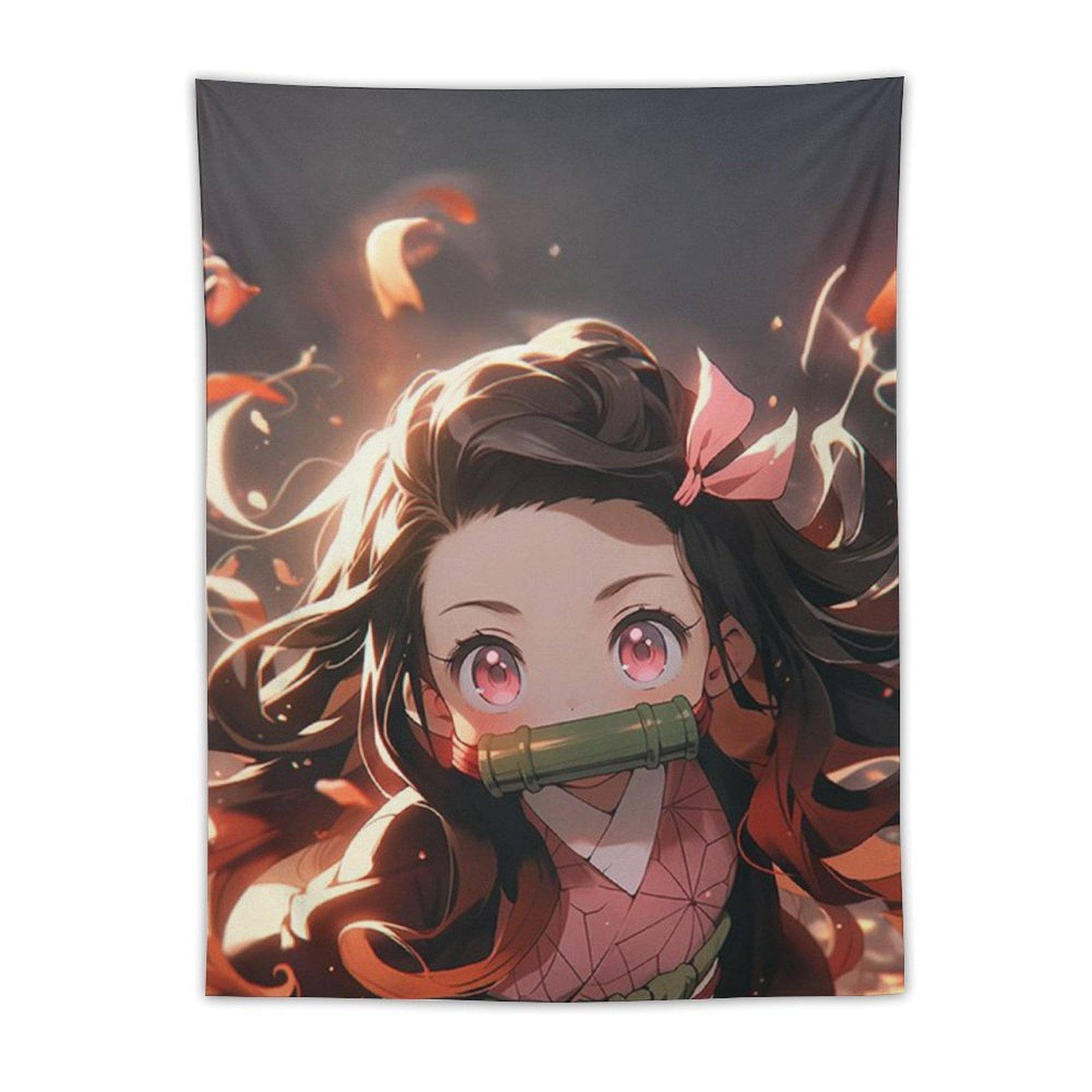 Demon Slayer Nezuko Poster Tapestry Luxury Wall Hanging Tapestries ...
