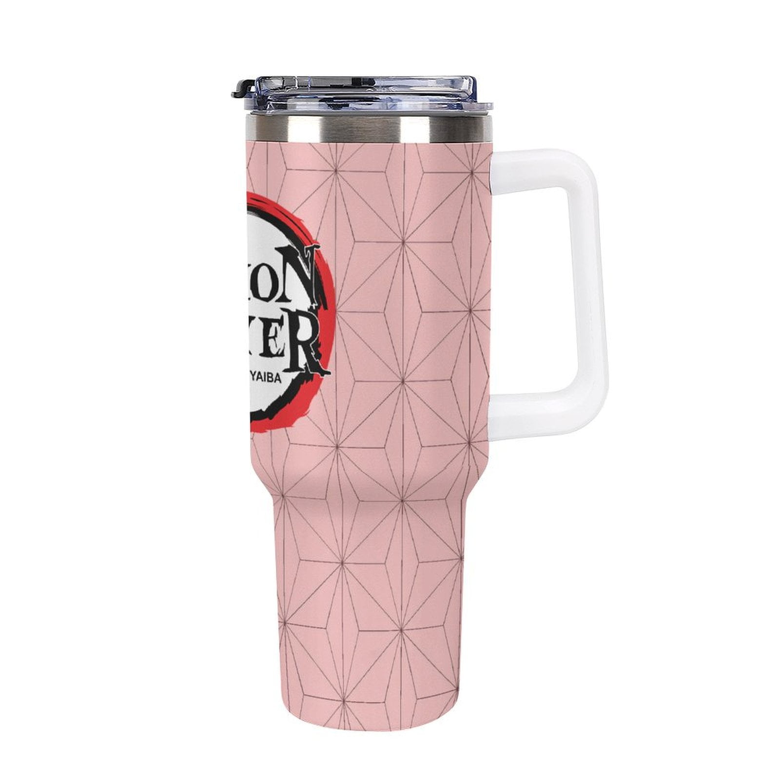Demon Slayer Nezuko Tumbler 40 oz Water Bottle with Handle & Straw ...