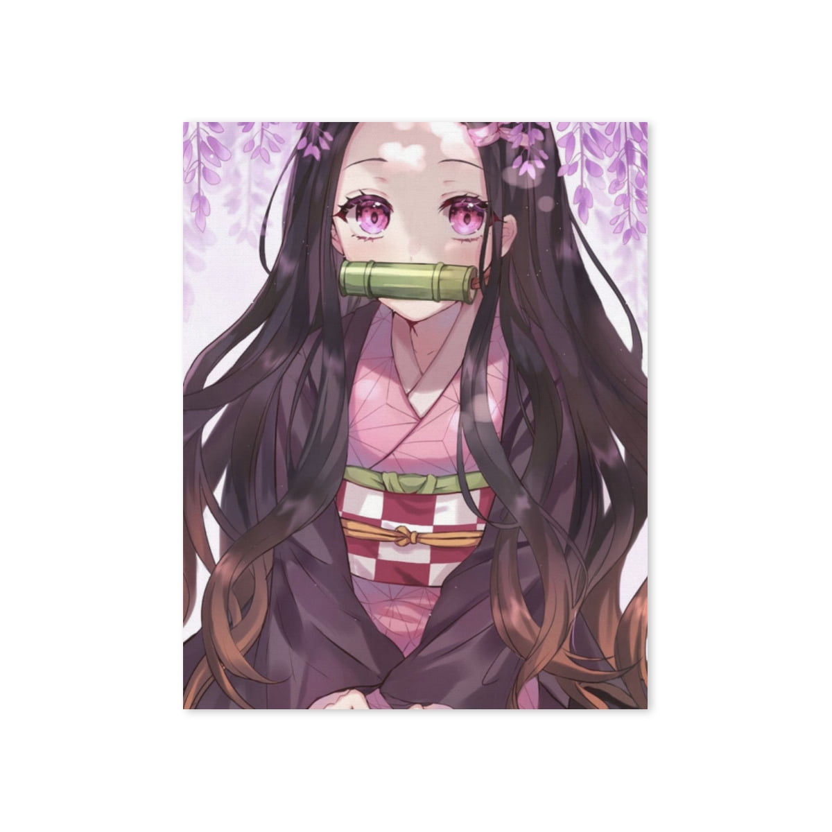 Demon Slayer Nezuko Unframed Posters Canvas Art Posters Cartoon Posters ...