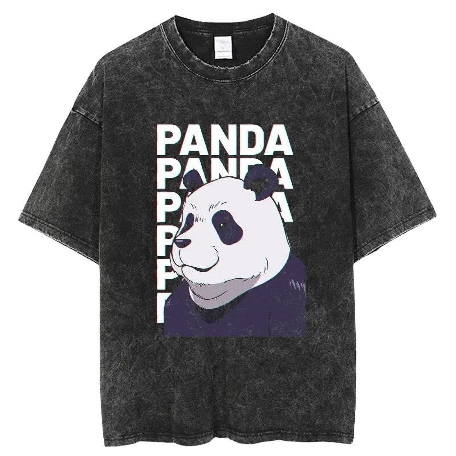 Demon Slayer Panda Fluffy Fighter Vintage T Shirt Tee Unisex, Color ...