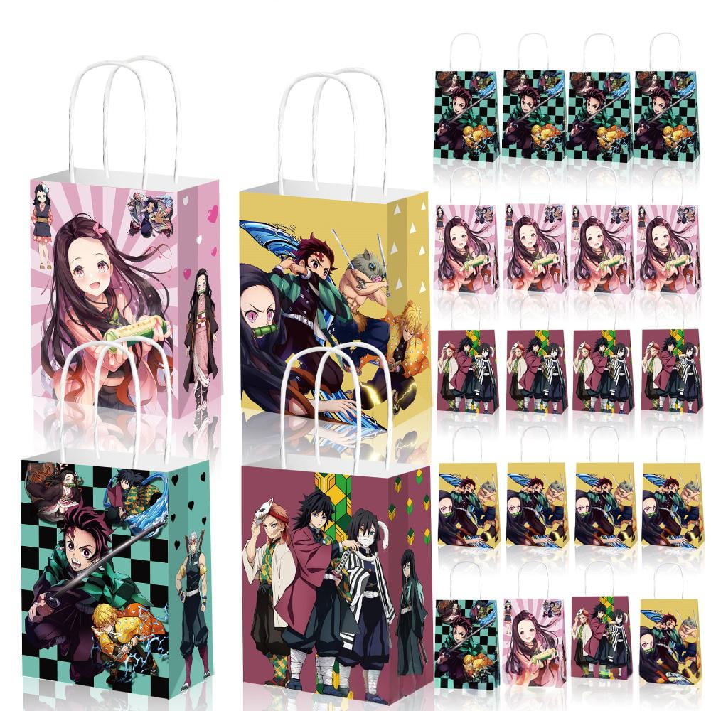 Demon Slayer Party Favor Bags, Demon Slayer Birthday Favor Bags Set ...