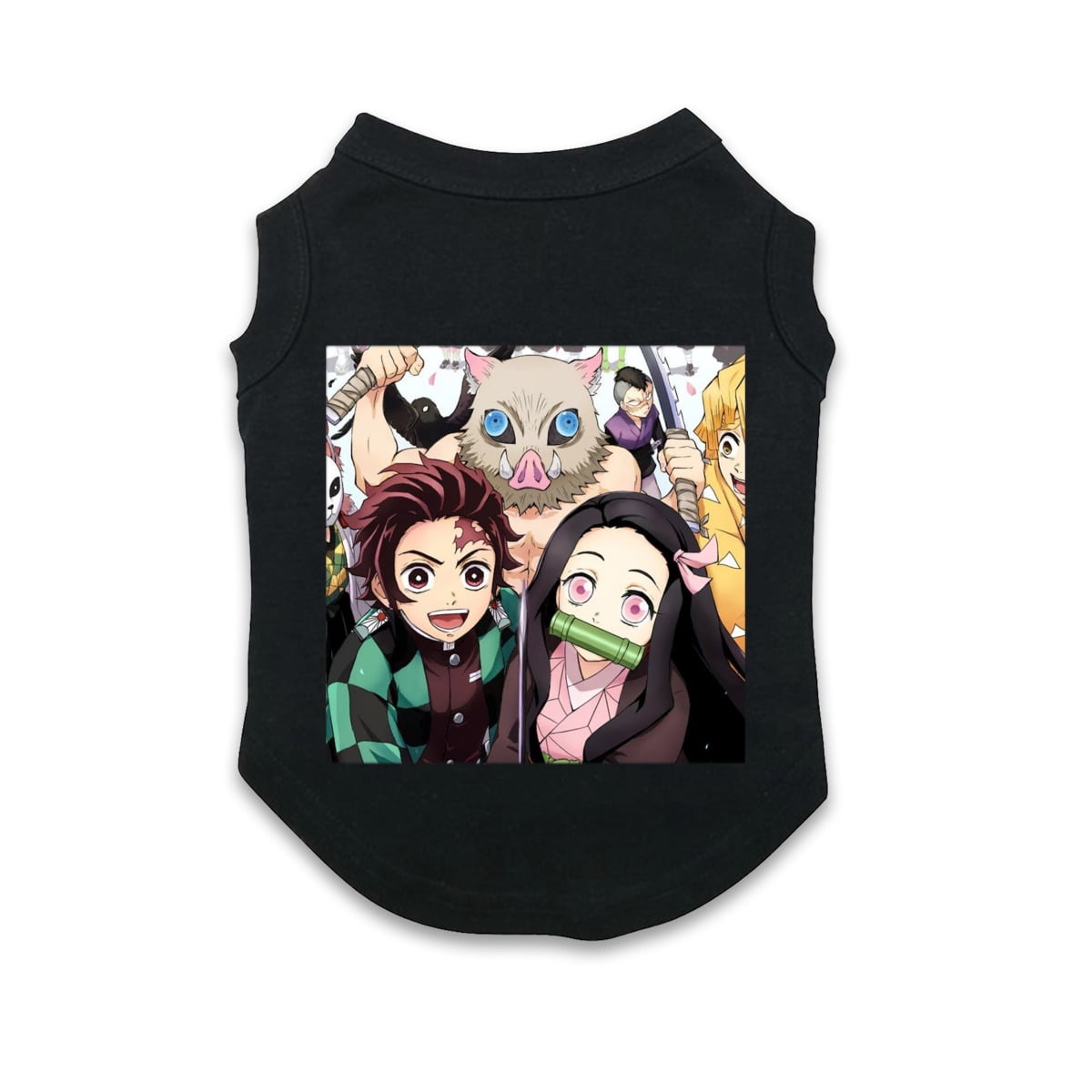Demon Slayer Pet vest printed cotton dog shirt suitable for small ...