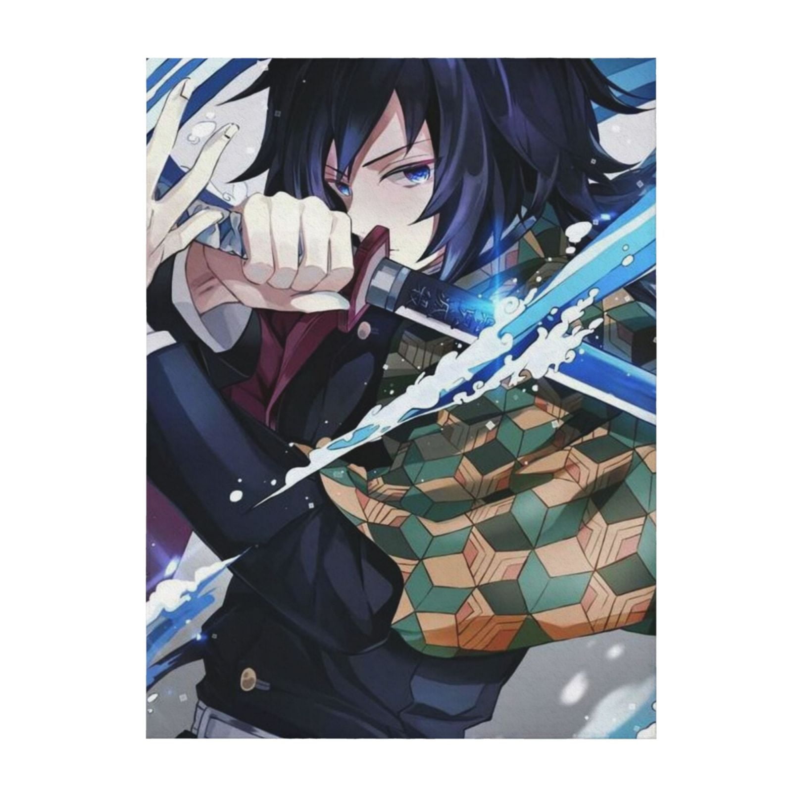 Demon Slayer Plush Throw Blanket Super Soft Wool Blanket, Sofa And Bed ...