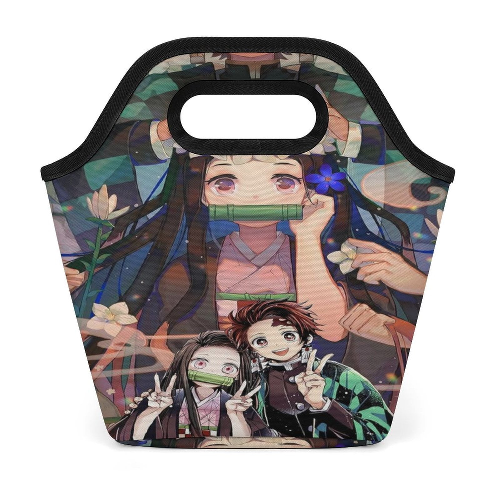 Demon Slayer Portable Lunch Bag Insulated Lunch Box Reusable Lunch ...