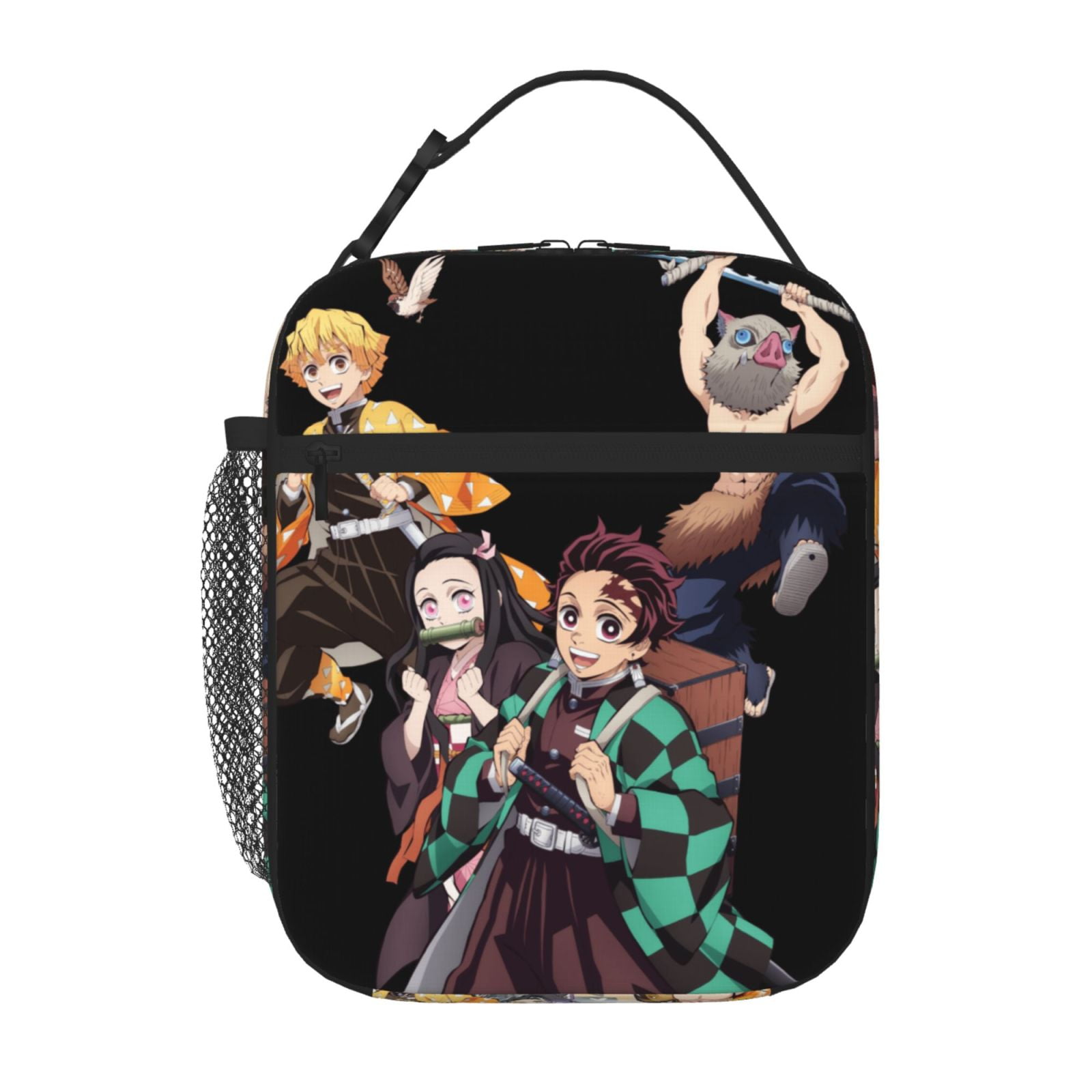Demon Slayer Portable Lunch Bag, Reusable Lunch Box Leakproof Tote Bag ...