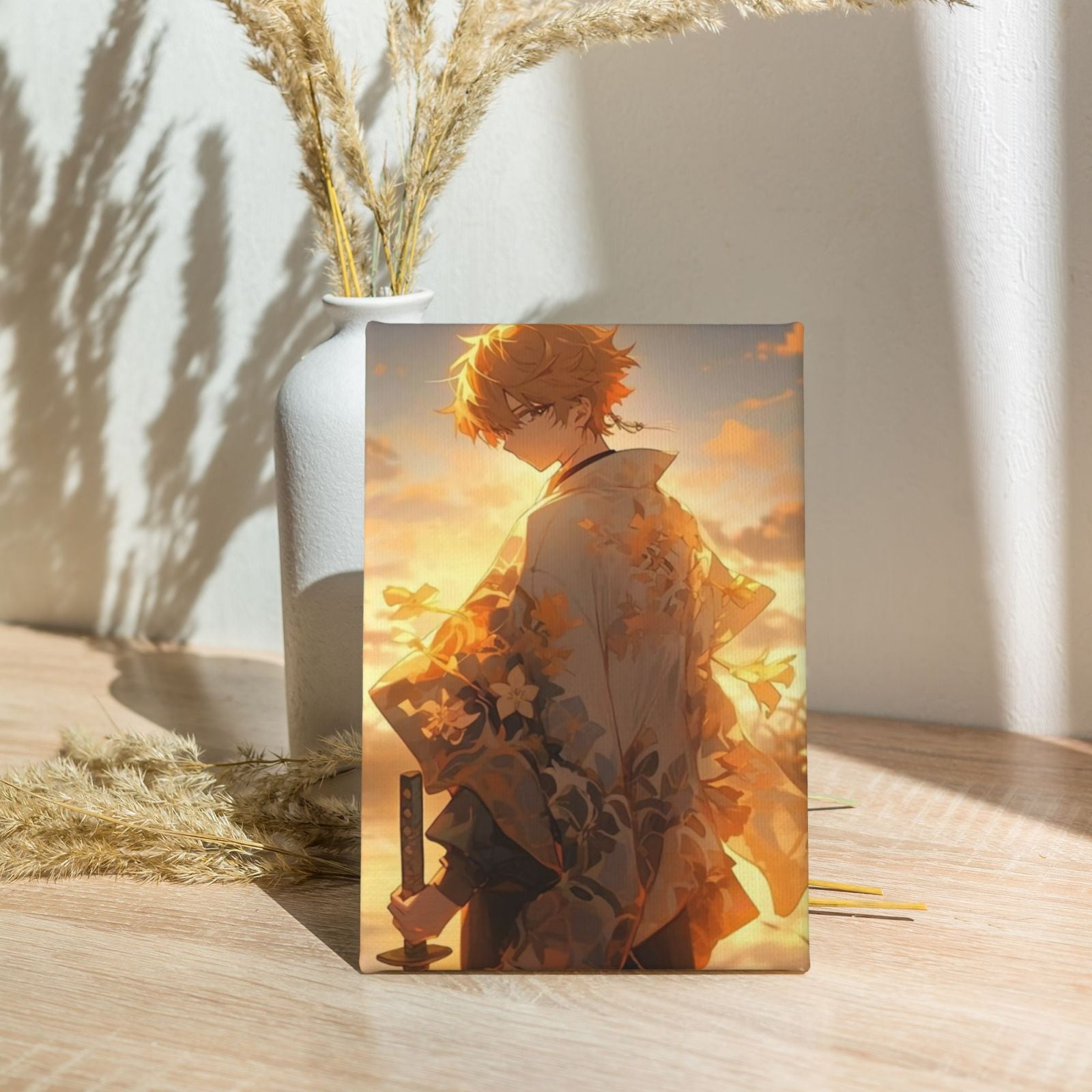 Demon Slayer Poster Canvas Painting Living Room Home Decorative ...