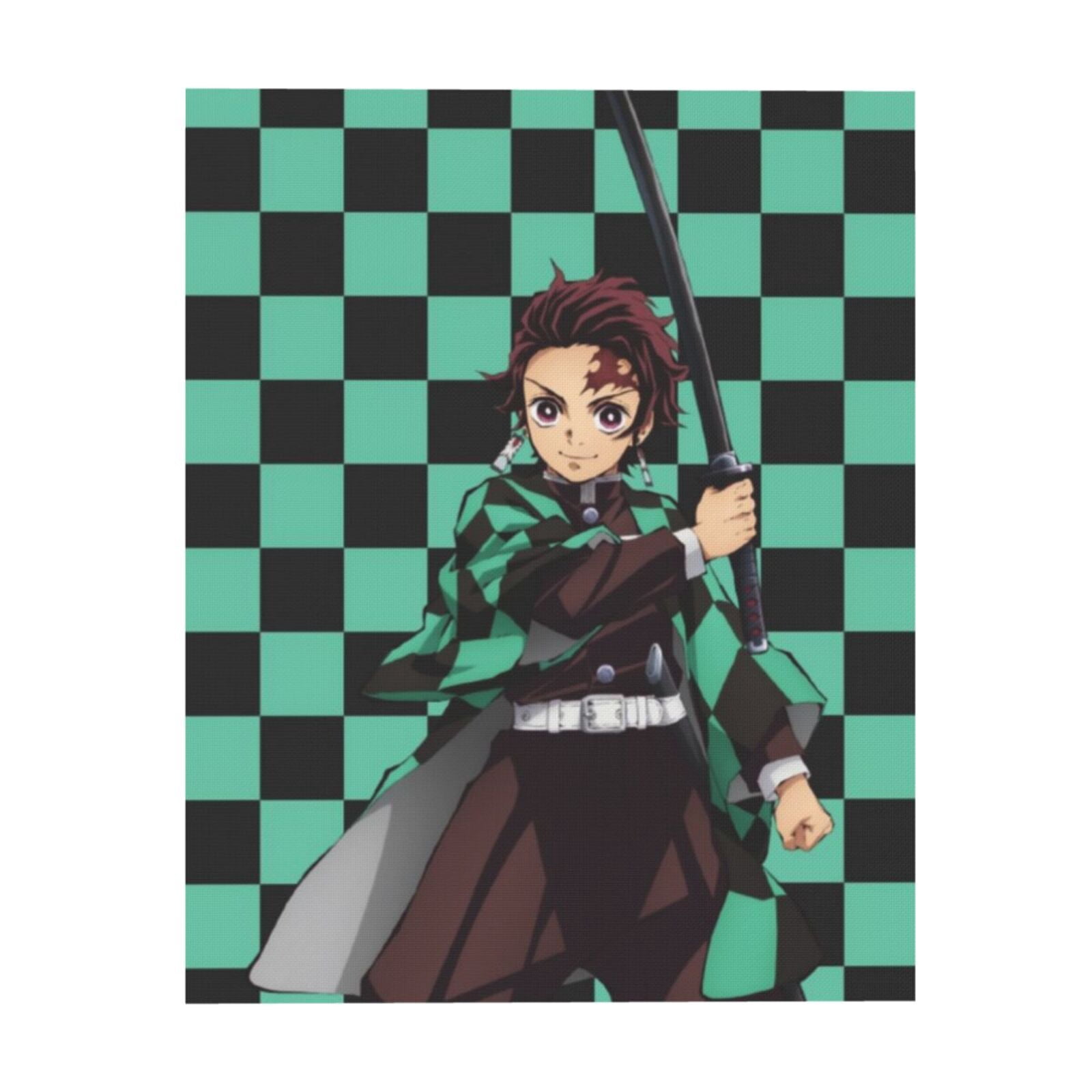 Demon Slayer Poster , HD Print Canvas Art for Home Bedroom Playroom ...