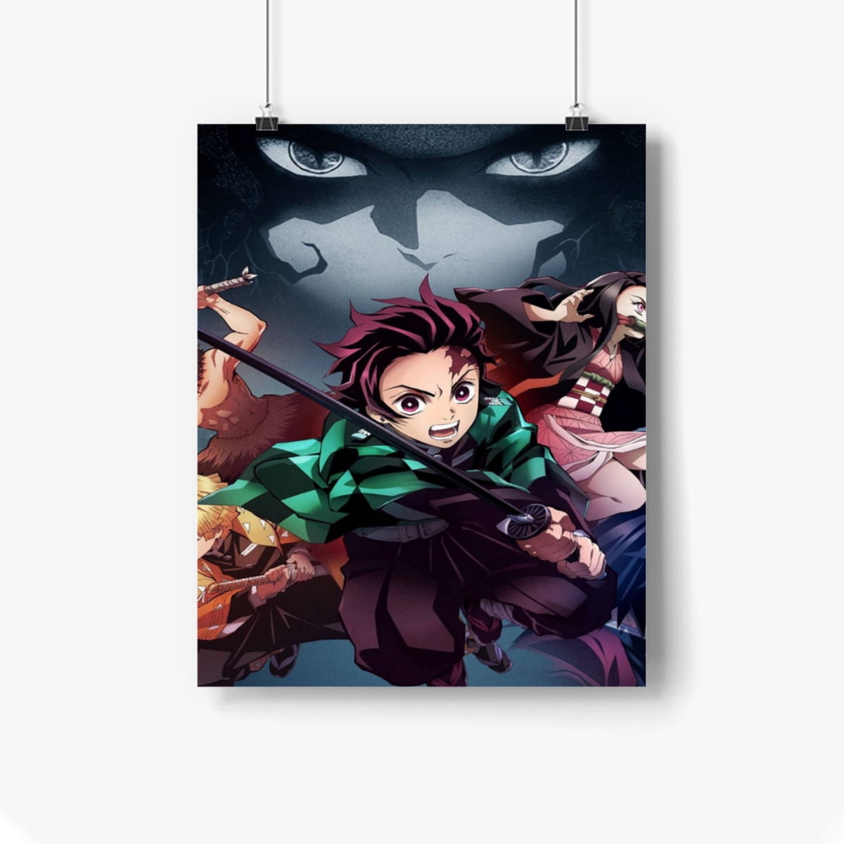 Demon Slayer Poster Holiday Bedroom Decor Prints Living Room Office ...