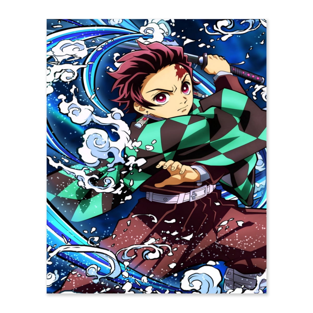 Demon Slayer Poster Holiday Bedroom Decor Prints Living Room Office ...