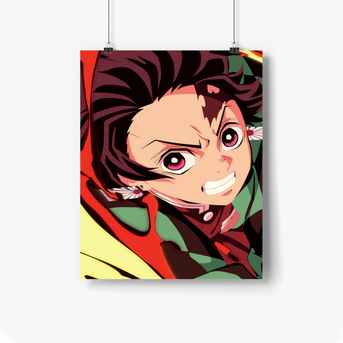 Demon Slayer Poster Holiday Bedroom Decor Prints Living Room Office ...