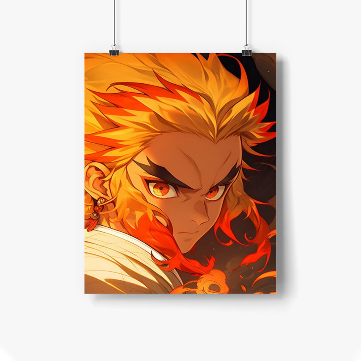 Demon Slayer Poster Holiday Bedroom Decor Prints Living Room Office ...