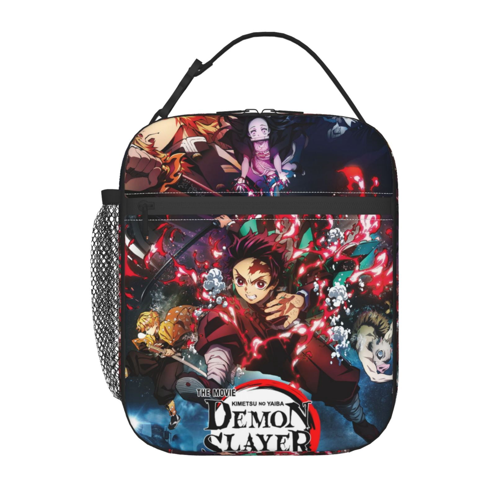 Demon Slayer Poster Portable Lunch Bag Insulated Lunch Box Lightweight ...