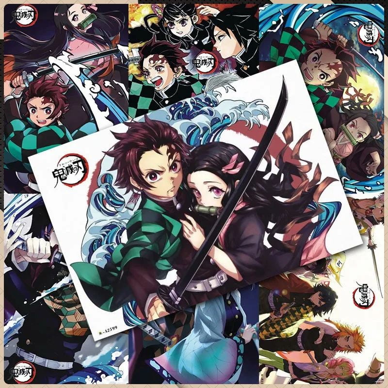 Demon Slayer Poster You Douzi Tanzhilang Two-dimensional animation ...