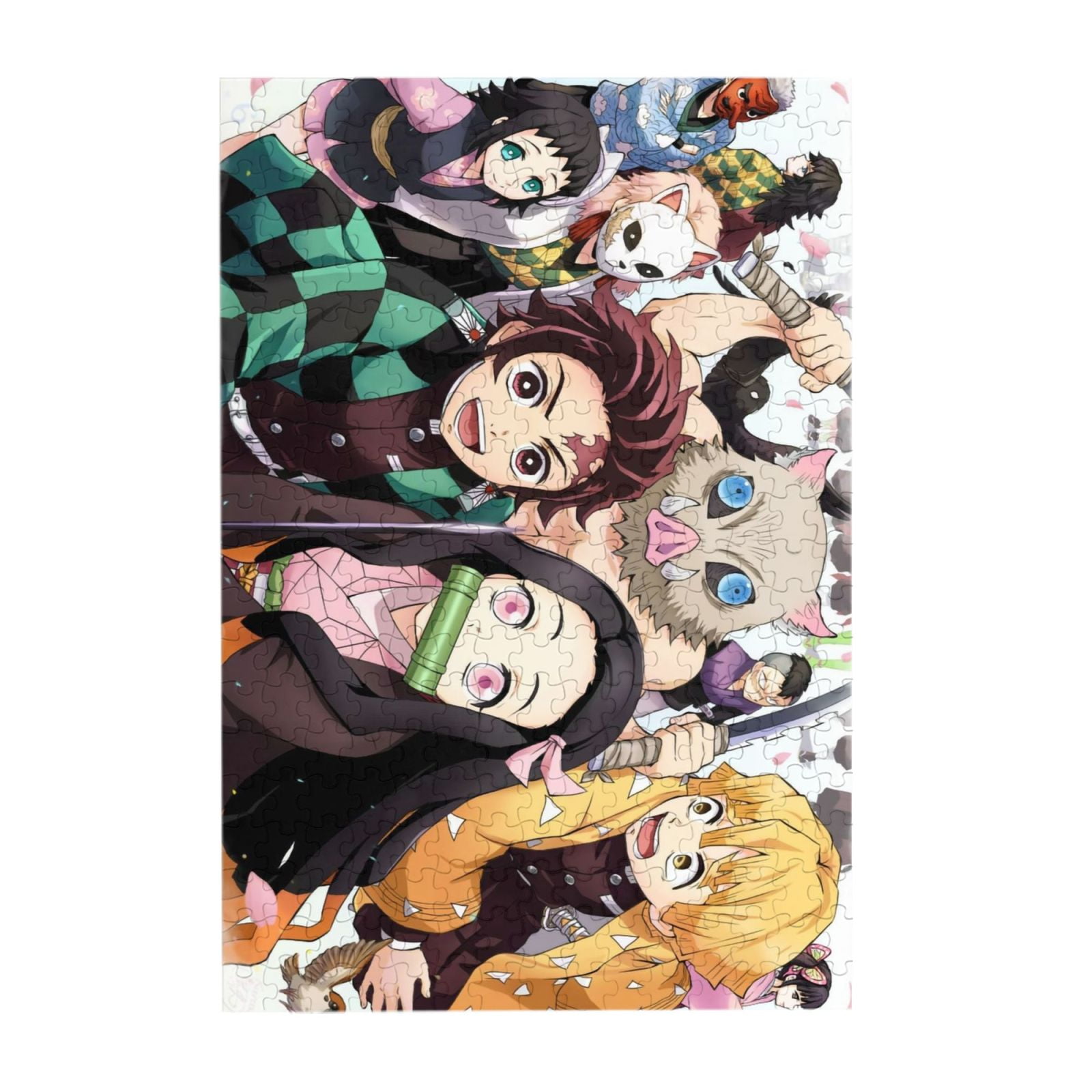 Demon Slayer Puzzle,300 Pieces Puzzles For Kids,Demon Slayer Jigsaw ...