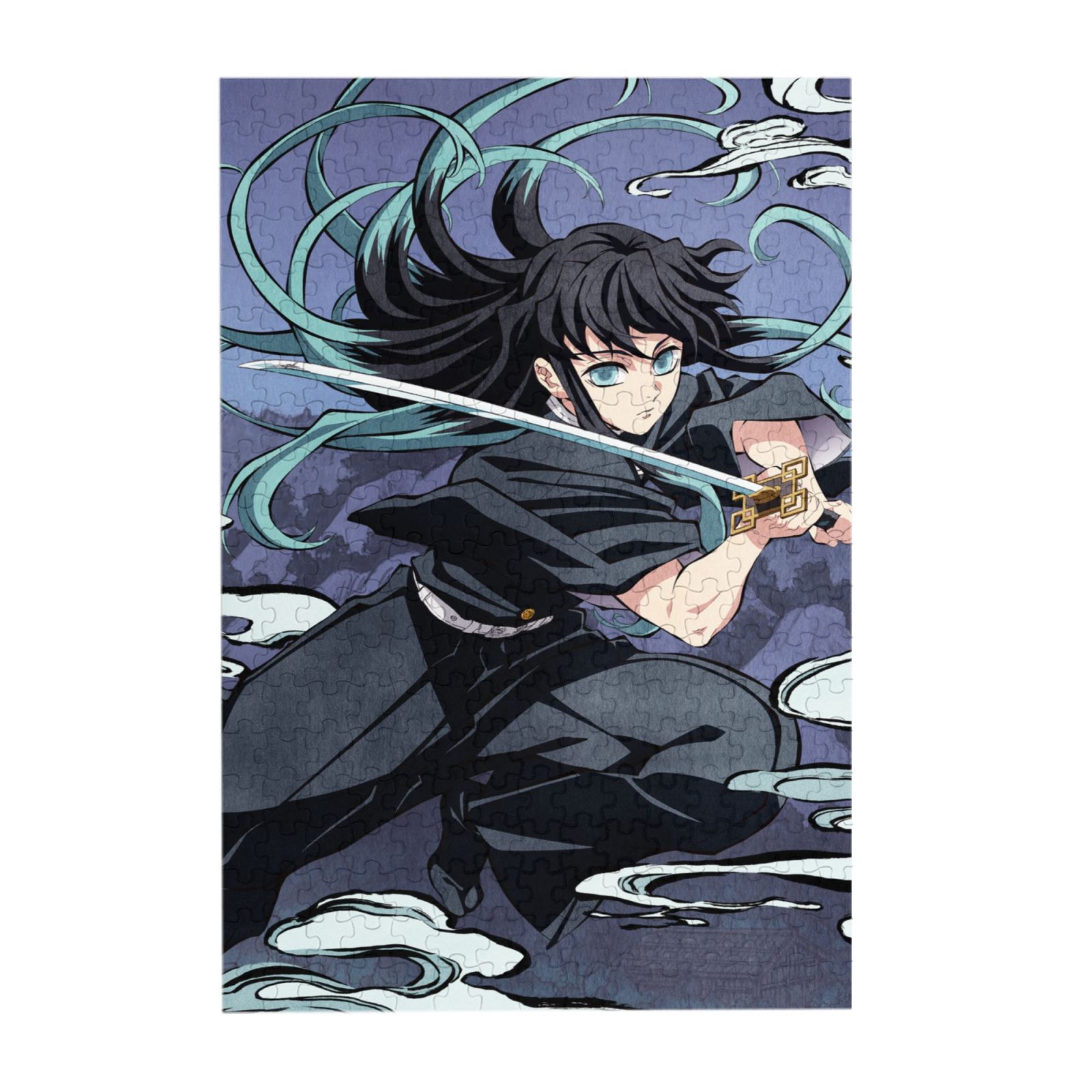 Demon Slayer 300 Pieces Wooden Jigsaw Puzzle ,Demon Slayer Jigsaw ...