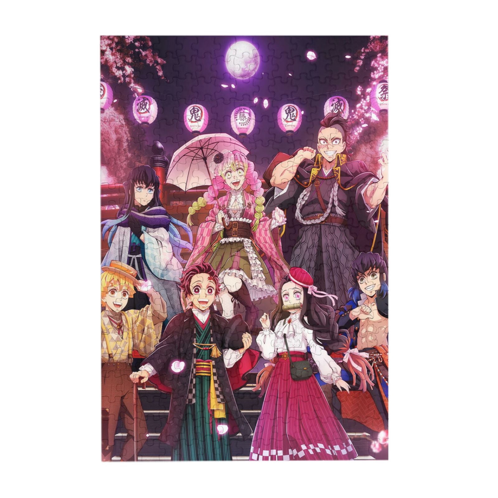Demon Slayer Puzzle,300 Pieces Puzzles For Kids,Demon Slayer Jigsaw ...