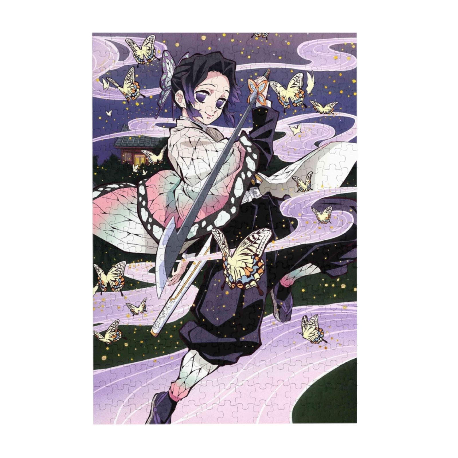 Demon Slayer 300 Pieces Wooden Jigsaw Puzzle ,Demon Slayer Jigsaw ...