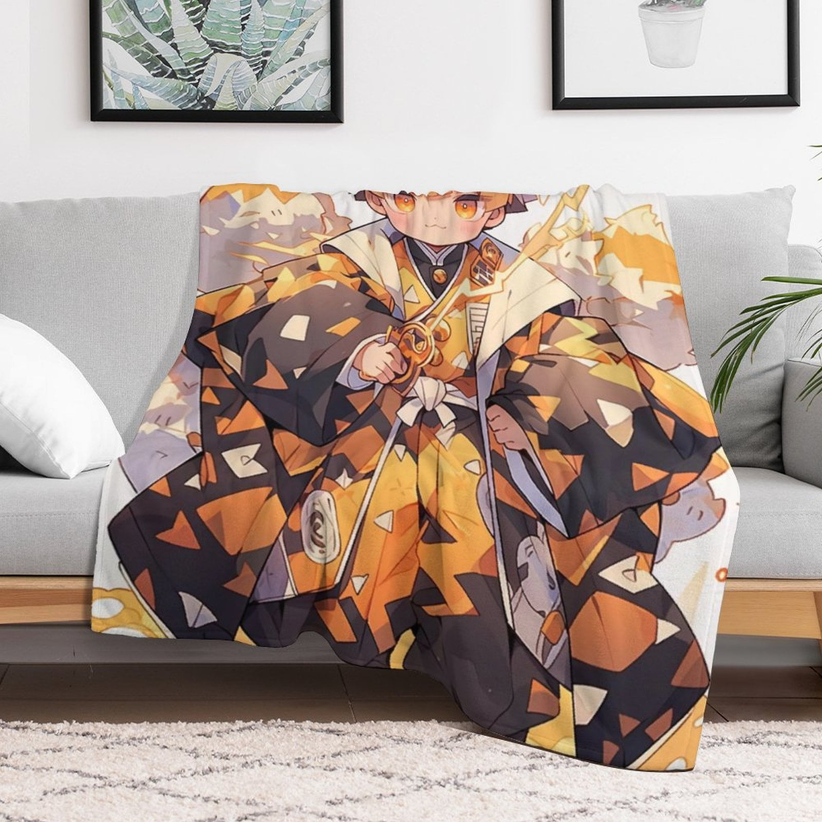 Demon Slayer Queen Size Blanket, Gifts for Girls And Boys, Super Soft ...