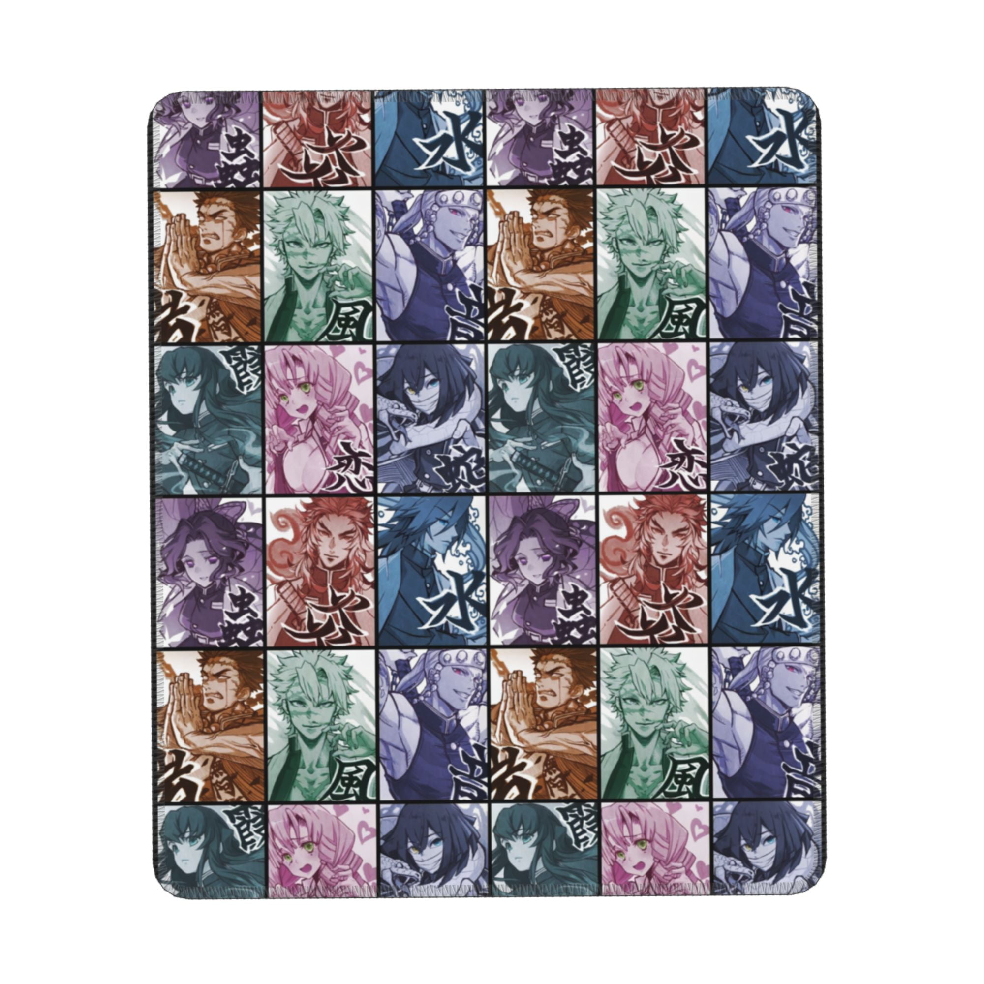 Demon Slayer Rubber Lock Edge Mouse Pad (Vertical) Office Mouse Pad ...